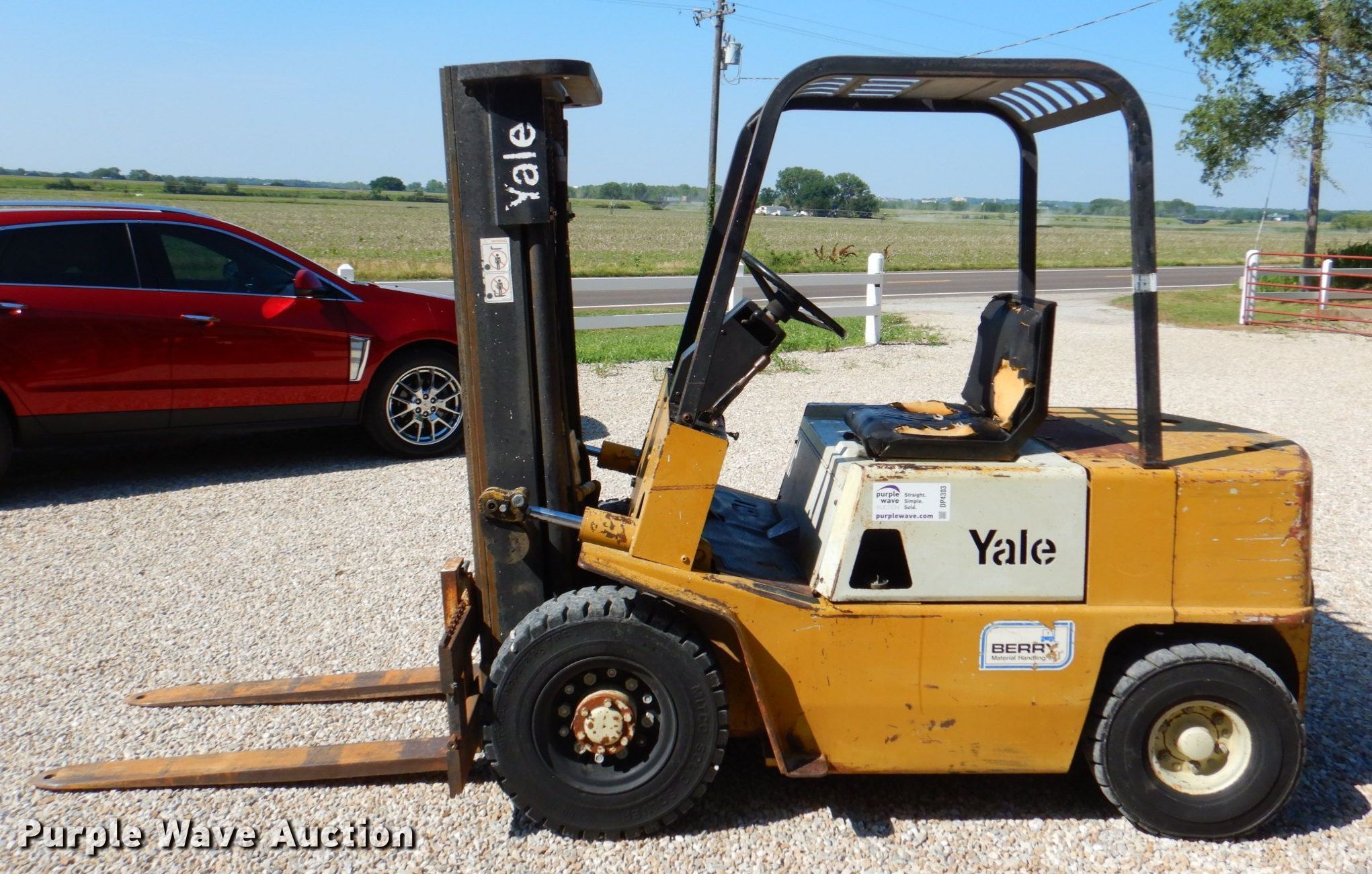 1984 Yale GP050RCJUAE080 forklift in Lawrence, KS | Item DP4303 sold ...