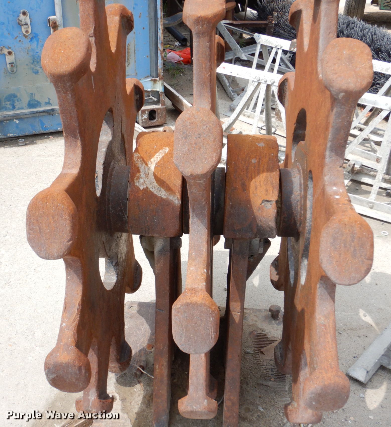 Backhoe compaction wheel in Lincoln, NE | Item KD9855 sold | Purple Wave