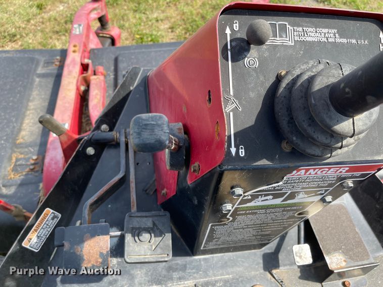 Toro Groundsmaster 455-D lawn mower in Gas, KS | Item LF9230 sold ...