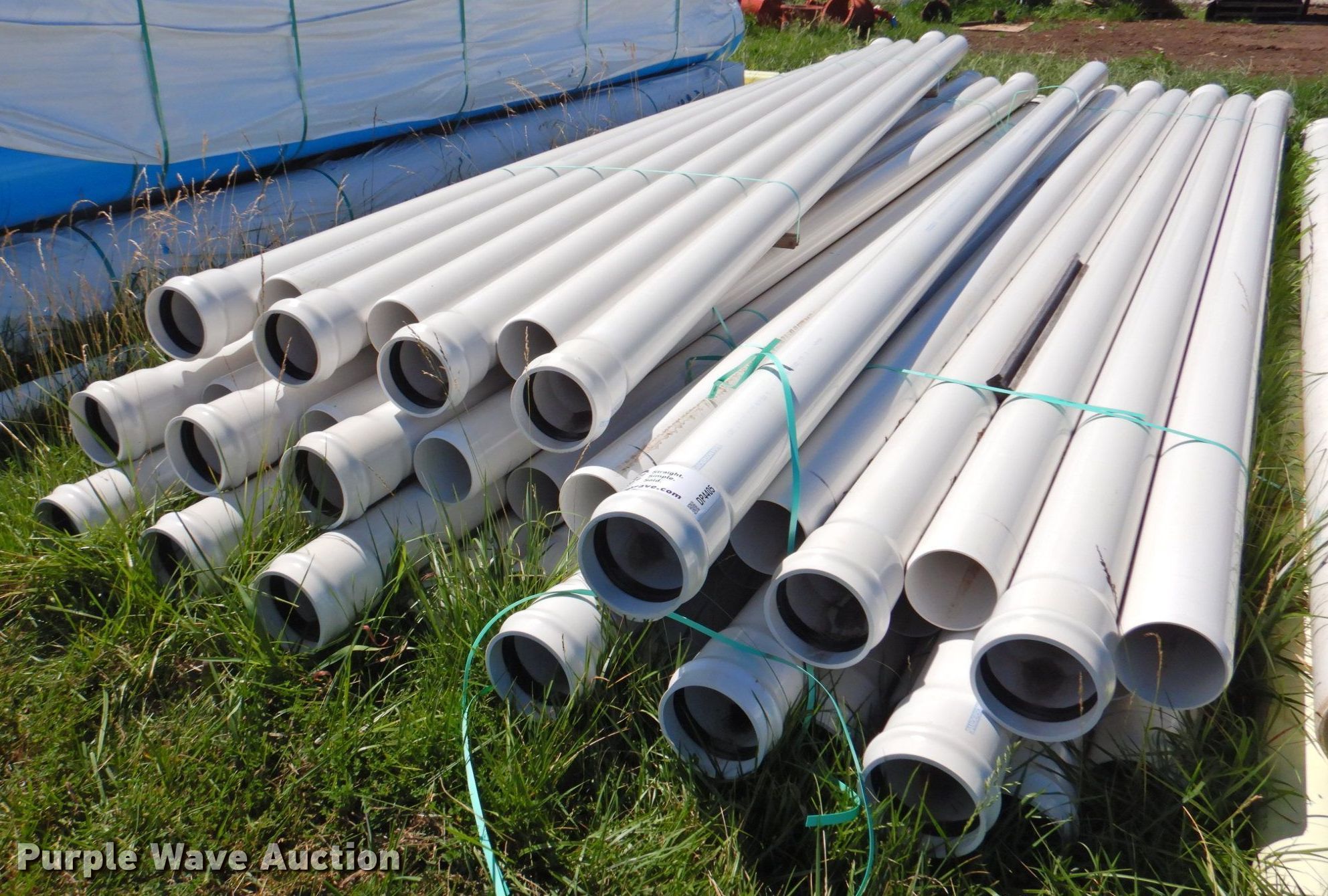 Approximately 48 pieces Sanderson SDR21 PVC pipe in Paola, KS | Item ...