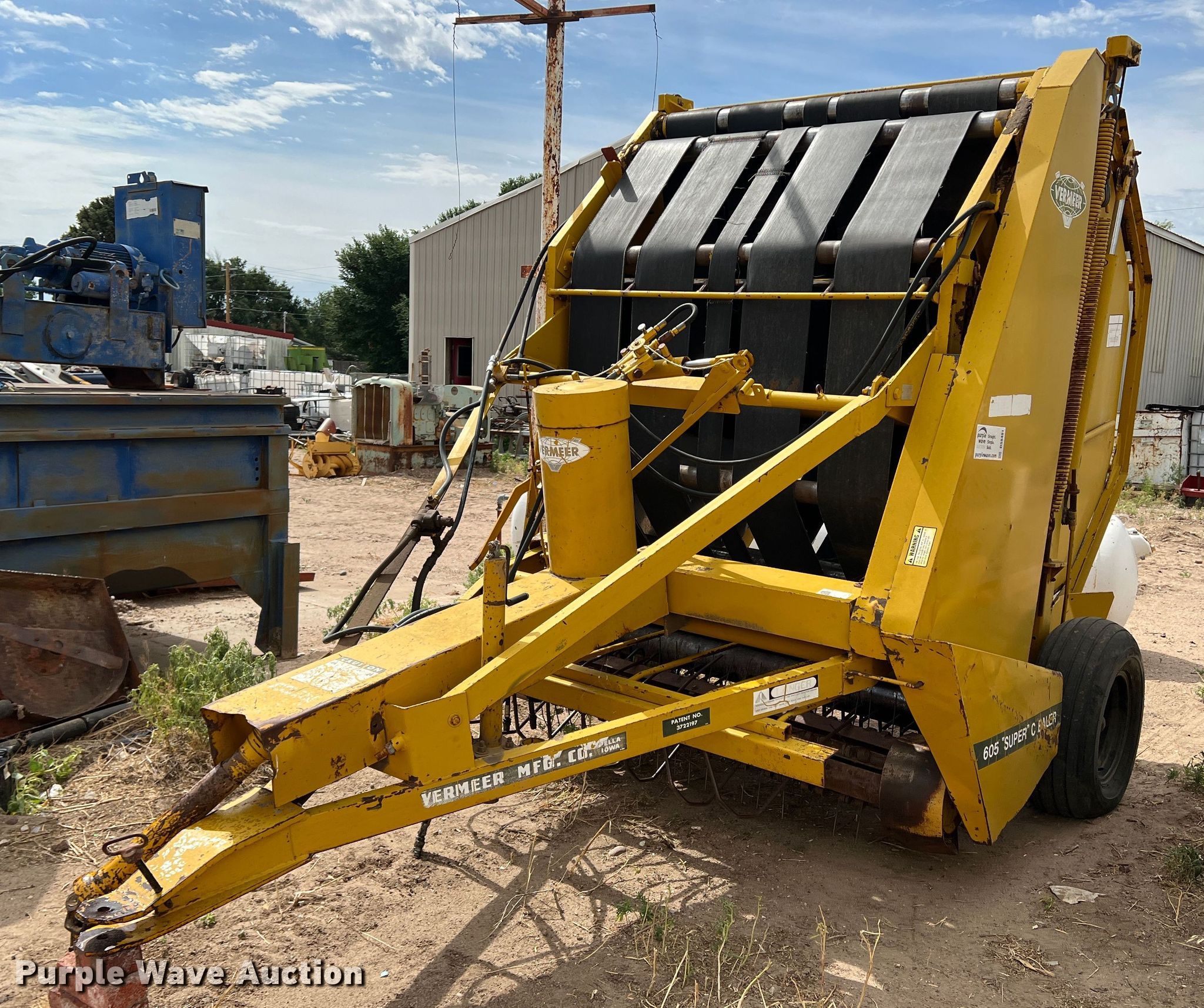 Vermeer 605 Super C round baler in Sublette, KS | Item DS8401 sold ...