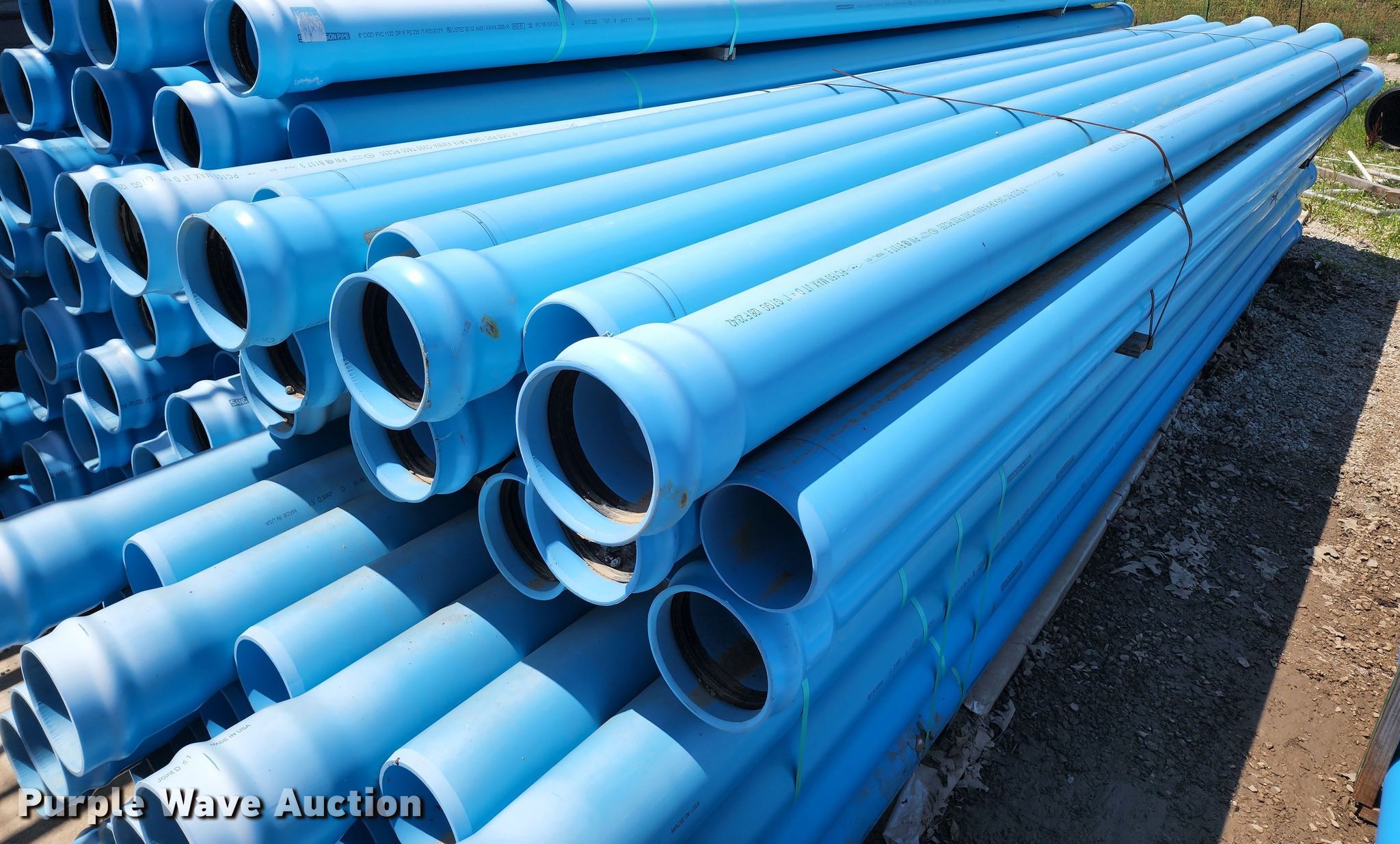 (49) Sanderson C900 DR18 PVC pipes in Belton, MO | Item JA9886 sold ...