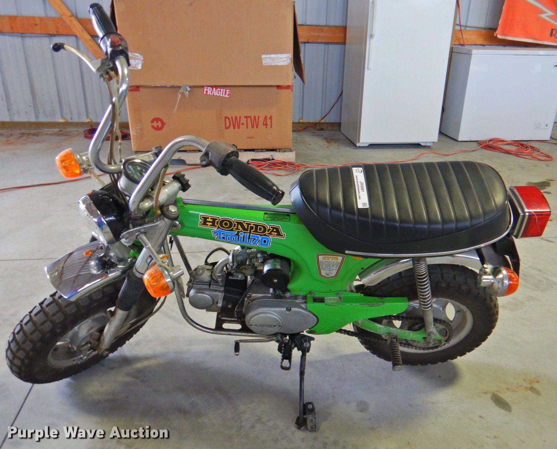 1974 Honda Trail CT70 motorcycle in Spring Hill, KS | Item JR9981 sold ...