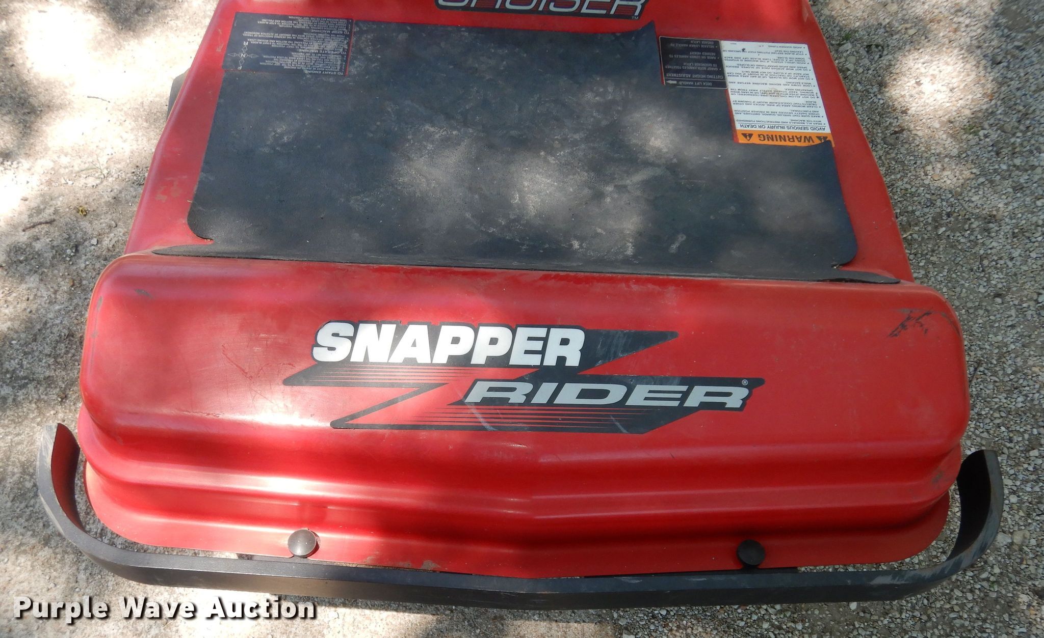 2003 Snapper Yard Cruiser ZTR lawn mower in Westmoreland, KS | Item ...