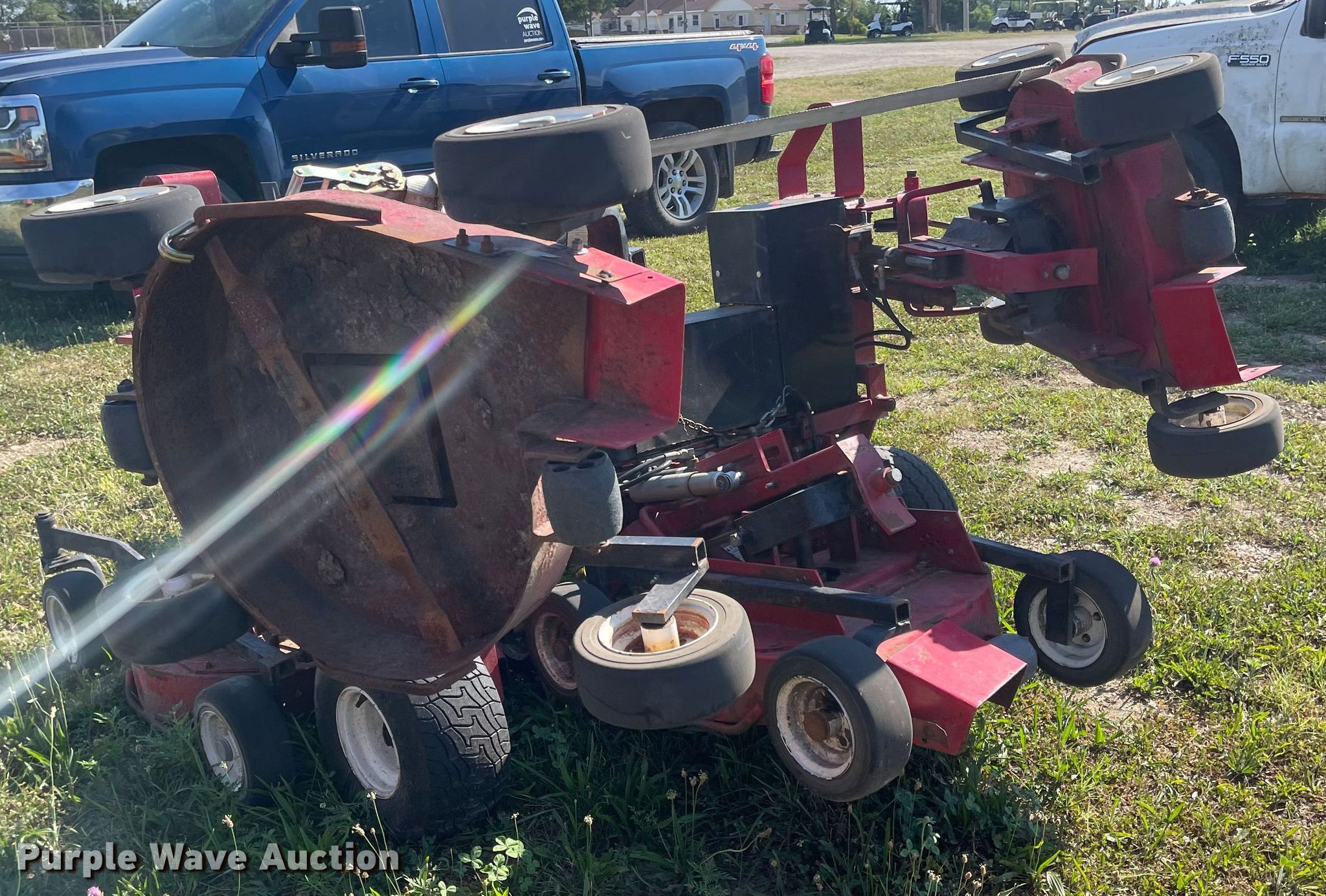 Progressive batwing finish mower in Gas, KS | Item LF9224 sold | Purple ...