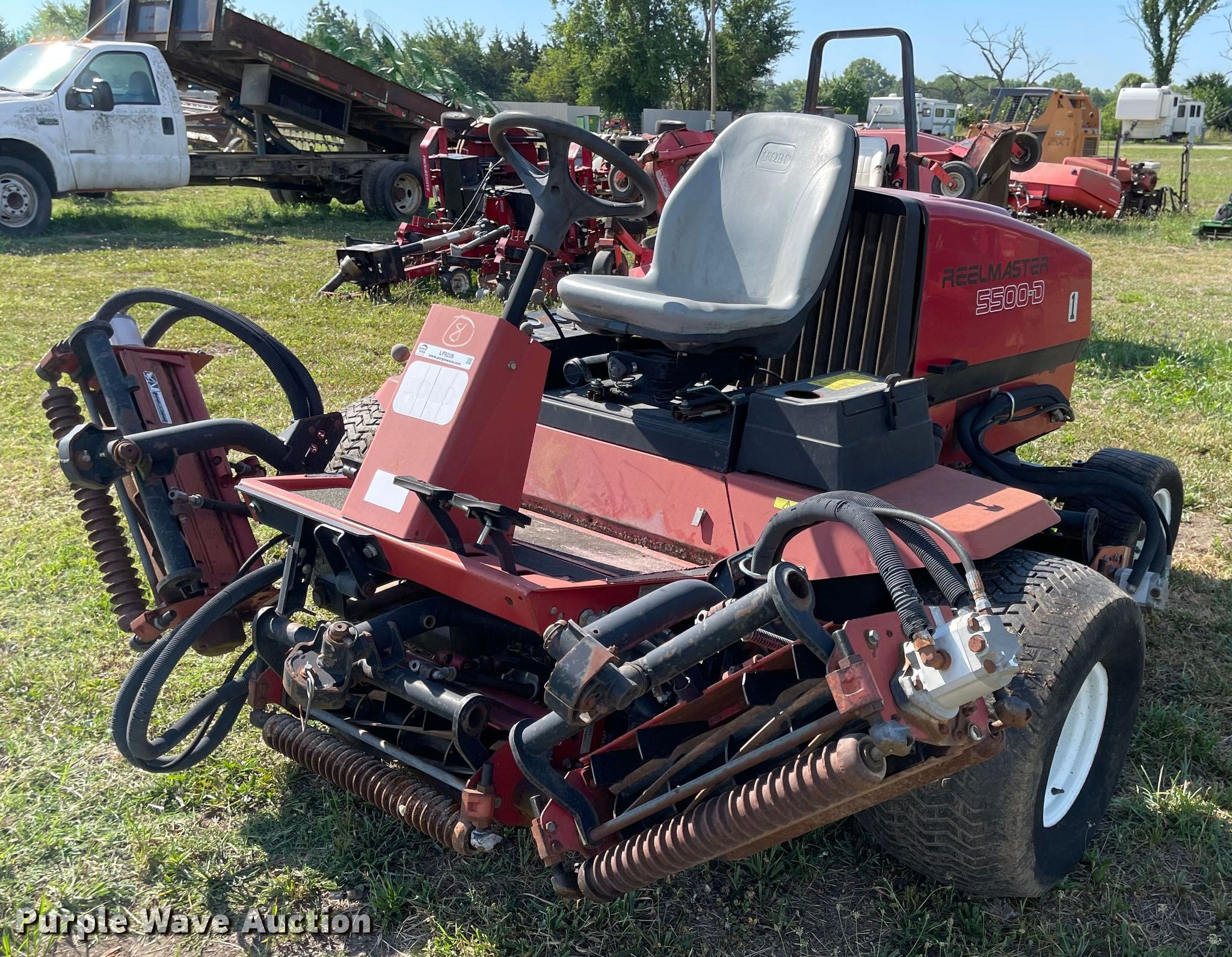 Toro Reelmaster 5500-D reel mower in Gas, KS | Item LF9226 sold ...
