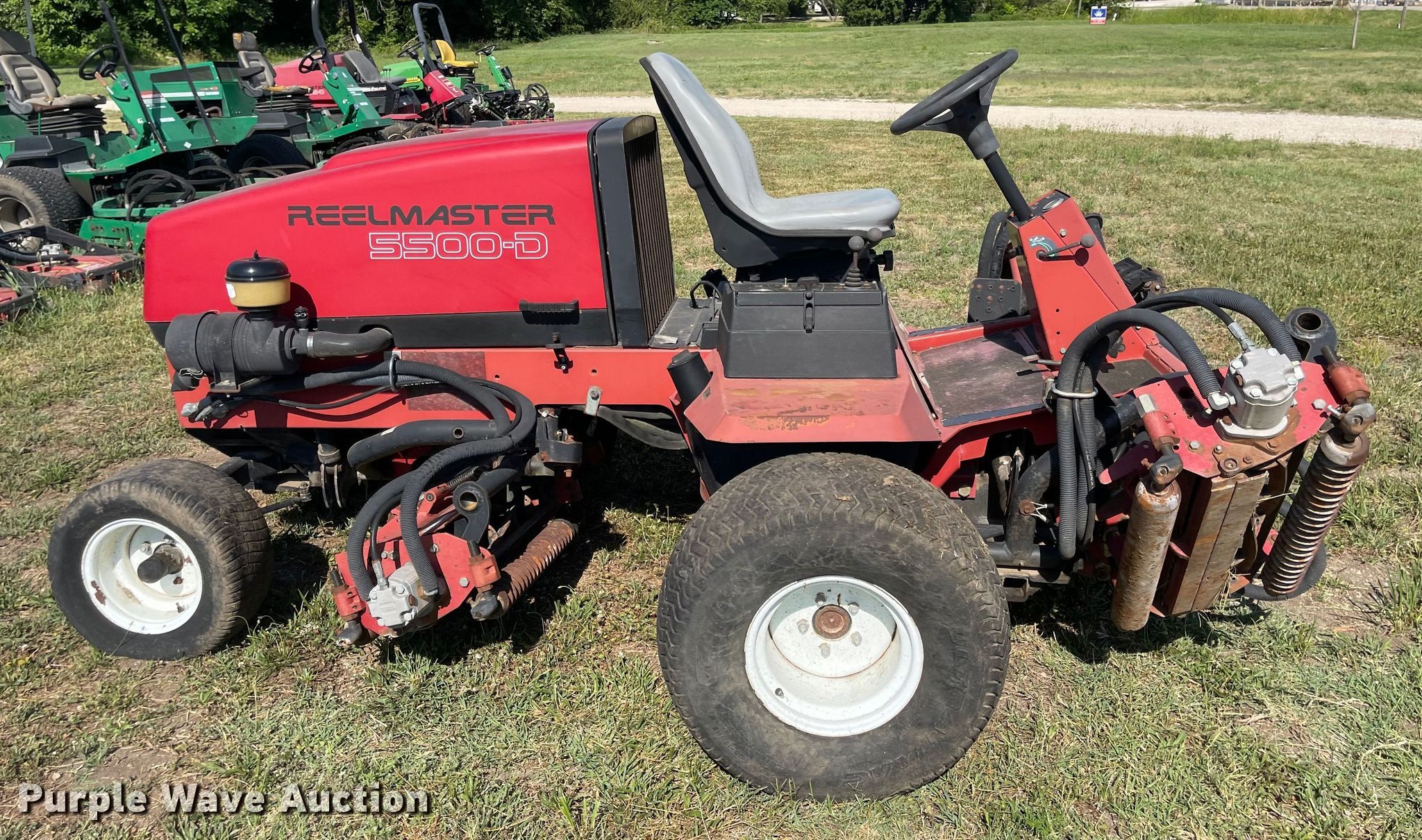 Toro Reelmaster 5500-D reel mower in Gas, KS | Item LF9226 sold ...