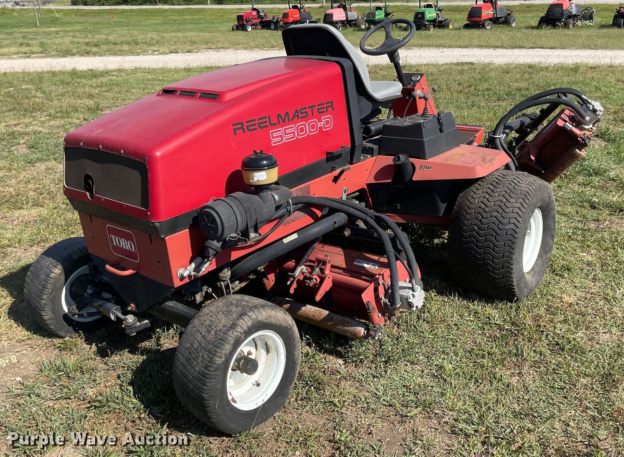 Toro Reelmaster 5500-D reel mower in Gas, KS | Item LF9226 sold ...