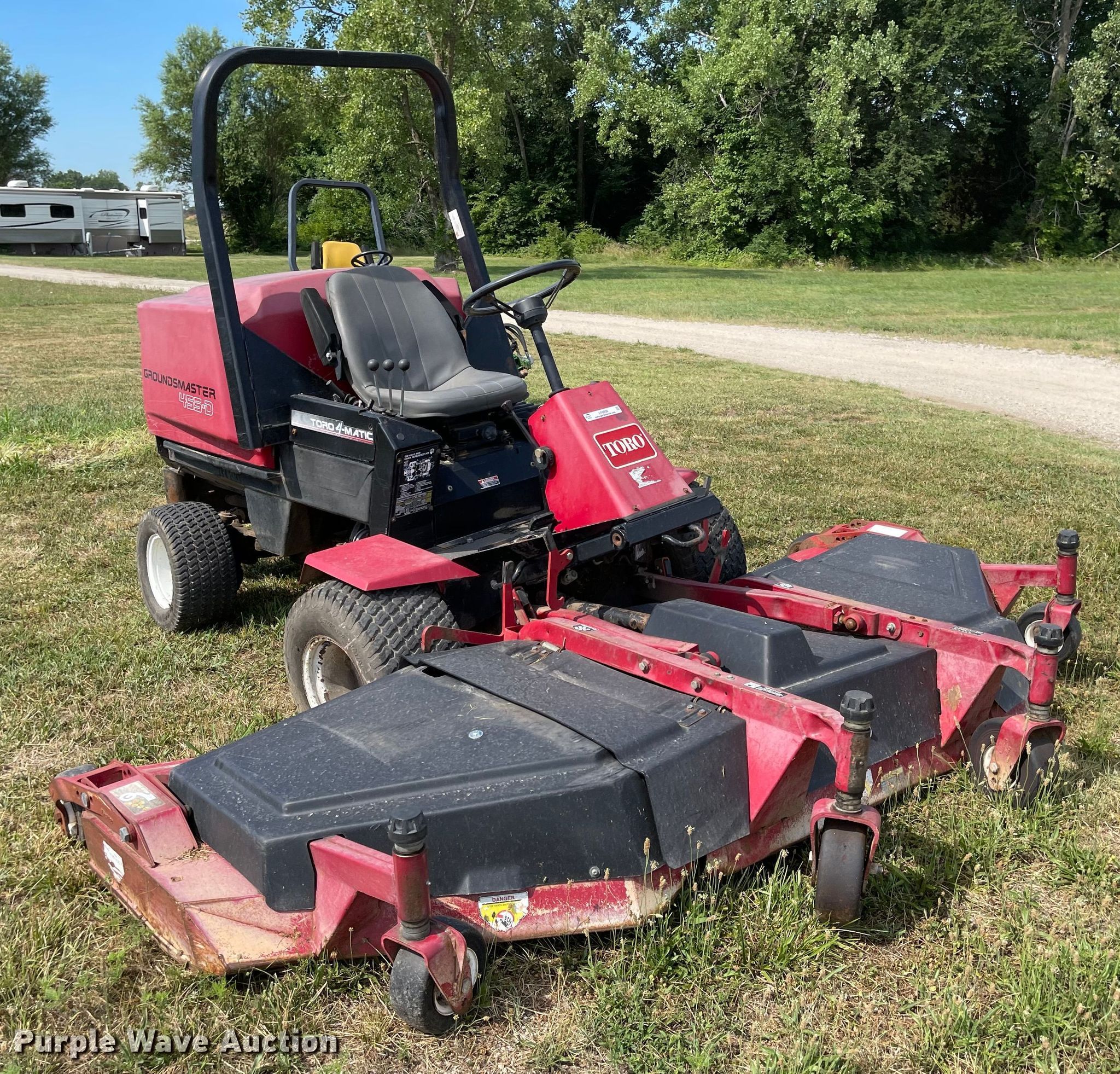 Toro Groundsmaster 455-D lawn mower in Gas, KS | Item LF9230 sold ...