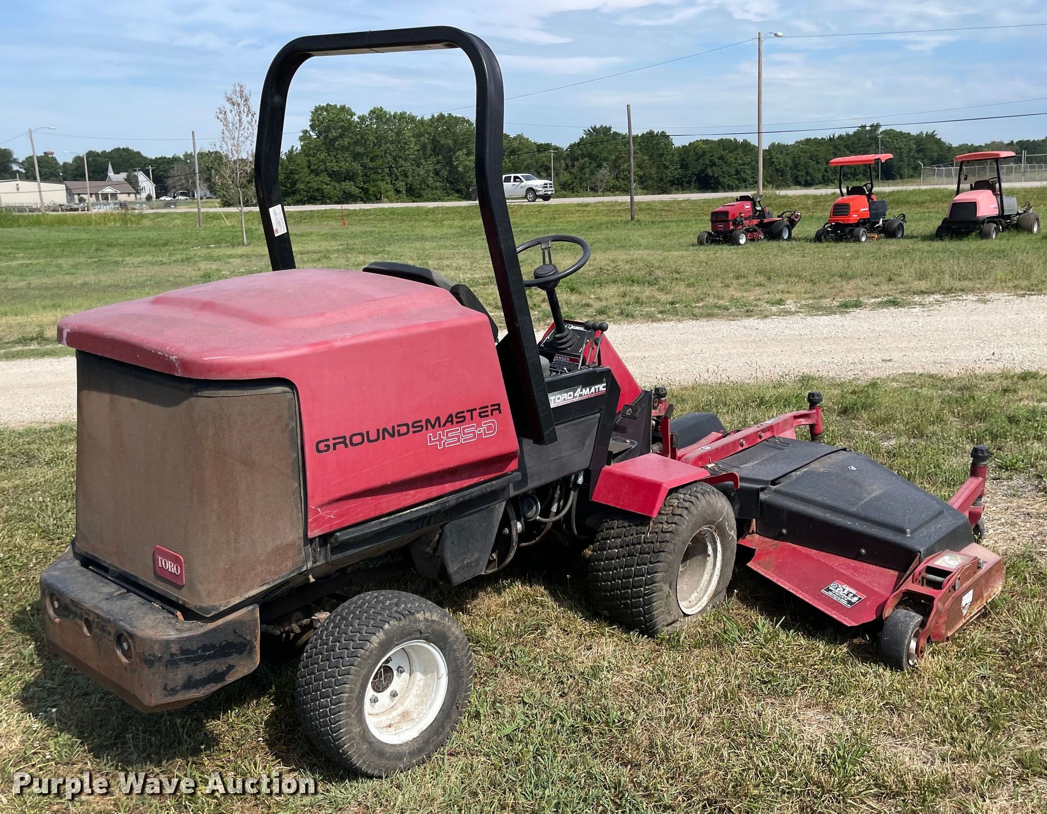 Toro Groundsmaster 455-D lawn mower in Gas, KS | Item LF9230 sold ...