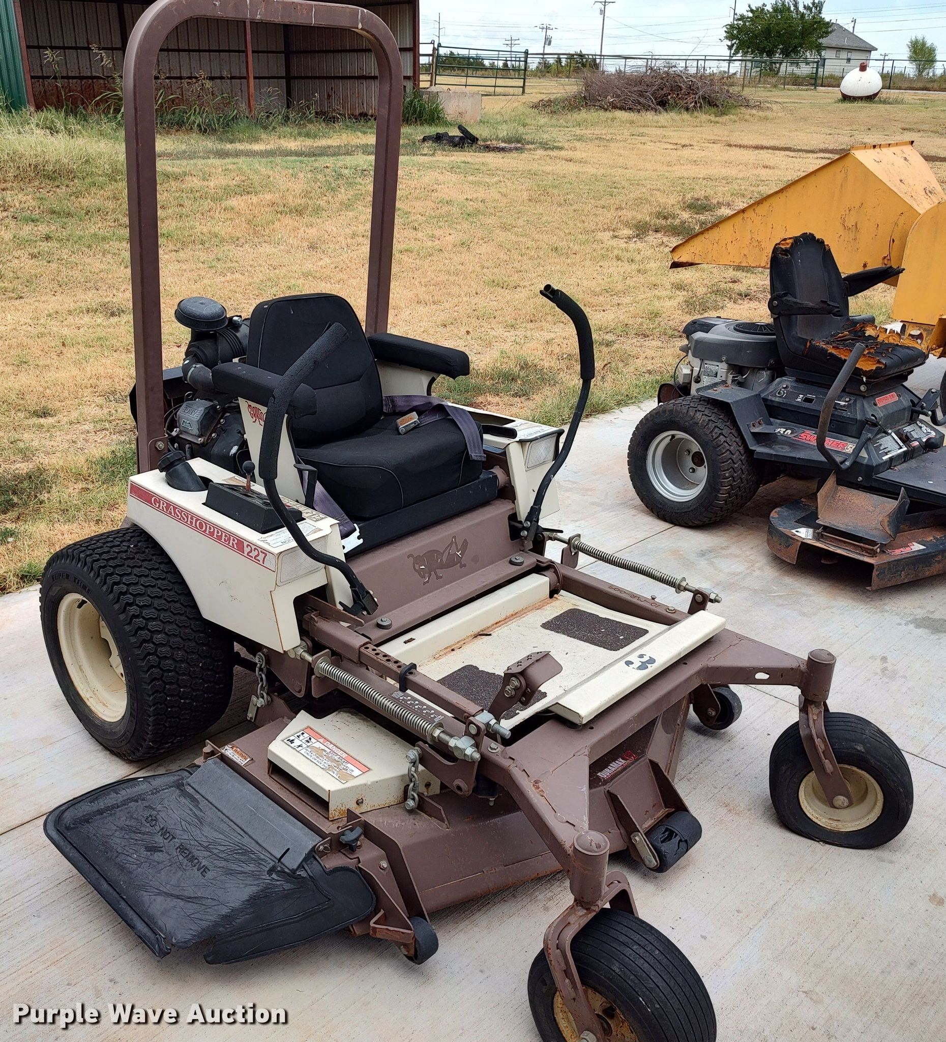 Grasshopper 227 ZTR lawn mower in Norman, OK | Item LK9014 sold ...