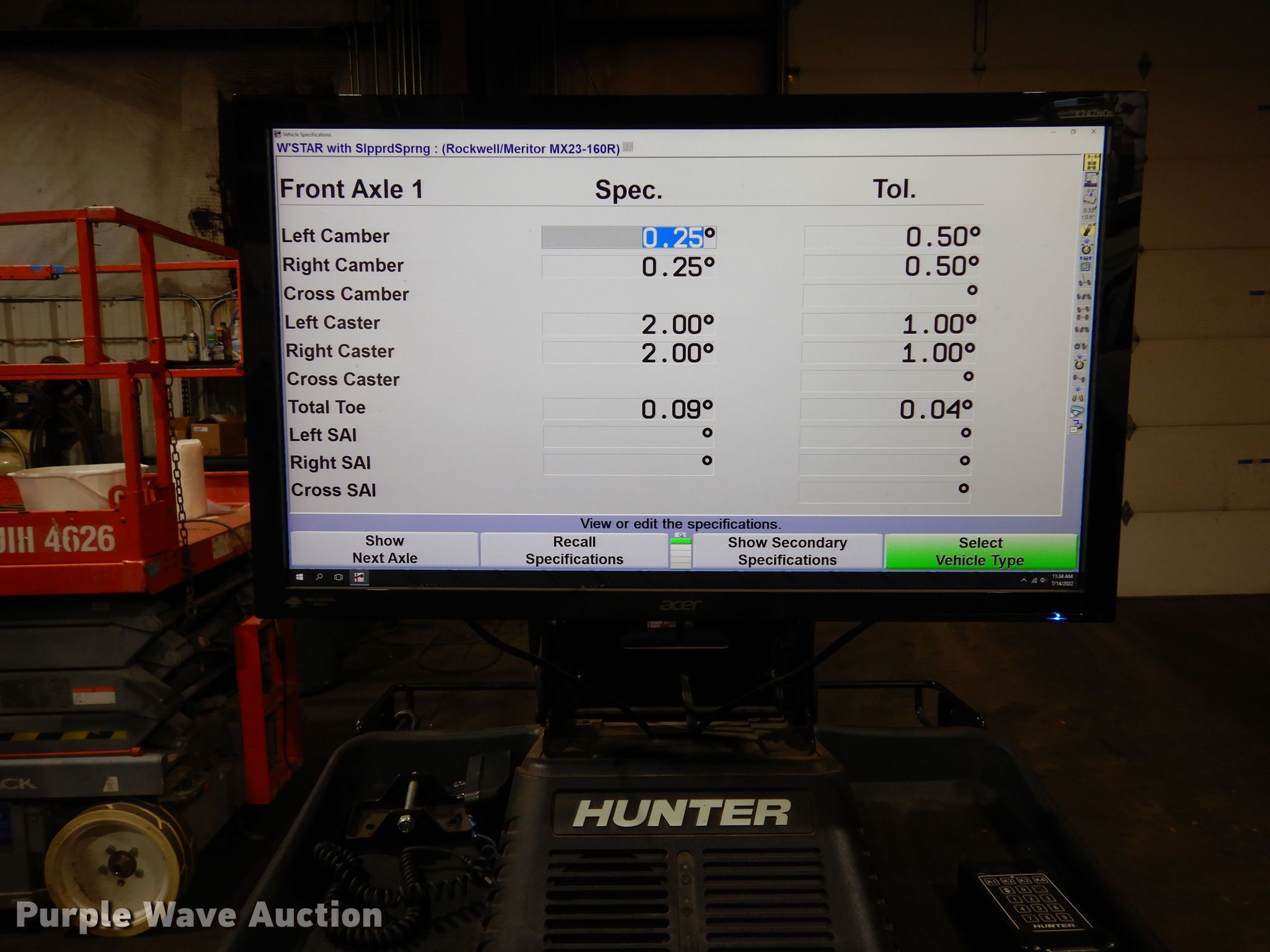 2020 Hunter 670 Winalign HD alignment machine in Brighton, CO | Item ...