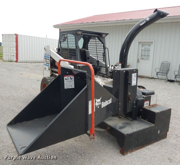Bobcat WC5A skid steer wood chipper in Denison, KS | Item DN1620 sold ...
