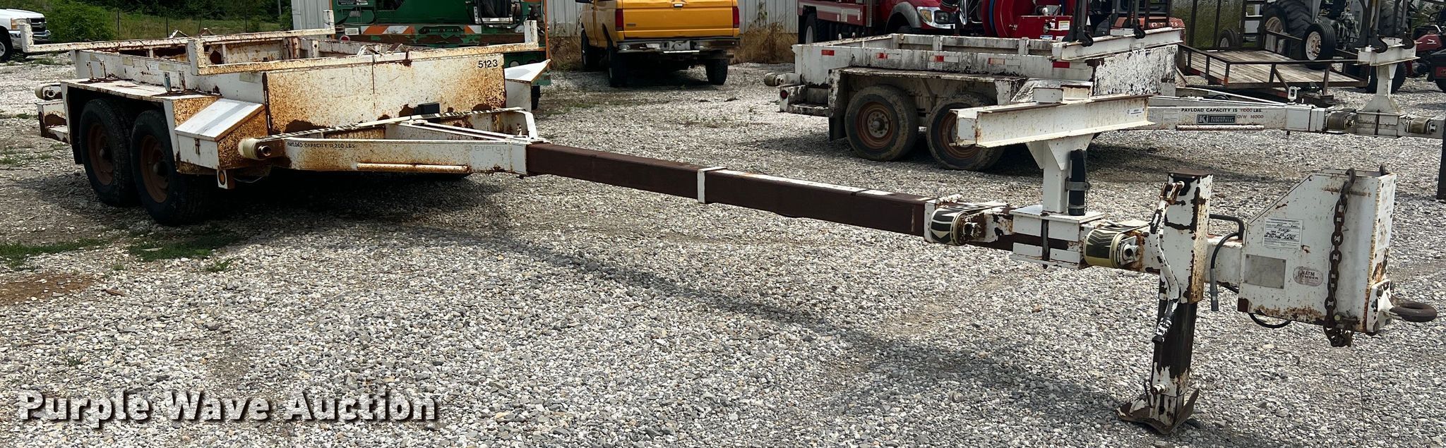 1999 Kiefer 1CP14000 pole trailer in Moscow Mills, MO | Item JM9253 ...