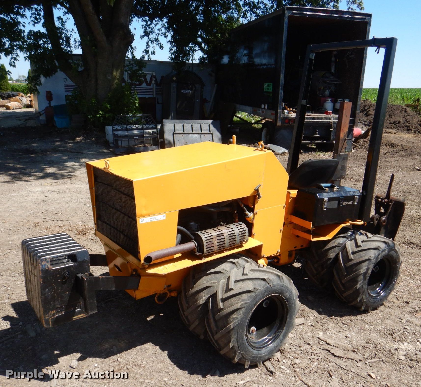 1981 Case Maxi Sneaker trencher in Ryan, IA | Item MF9137 sold | Purple ...