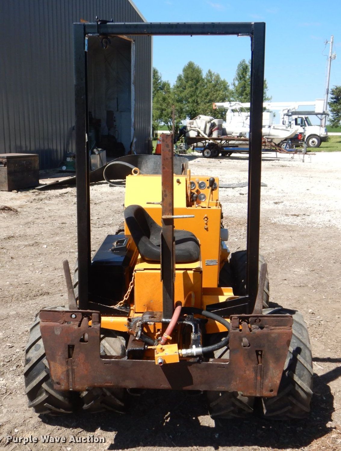 1981 Case Maxi Sneaker trencher in Ryan, IA | Item MF9137 sold | Purple ...