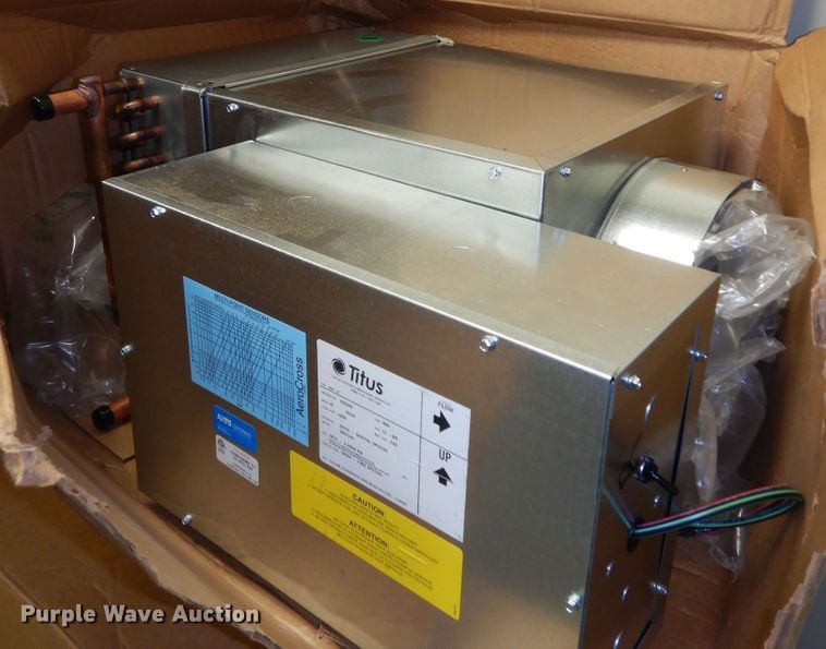 (2) Titus DESC VAV analog single duct terminal boxes in Emporia, KS ...