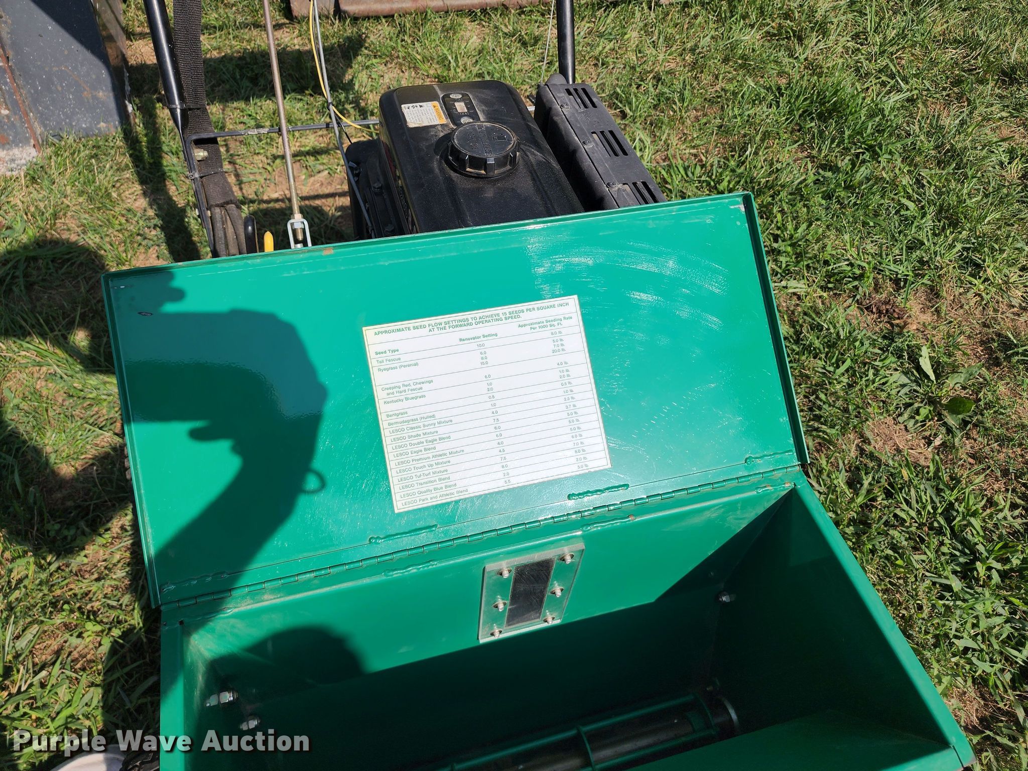 Lesco Commercial Plus overseeder in Lee's Summit, MO | Item JB9007 sold ...