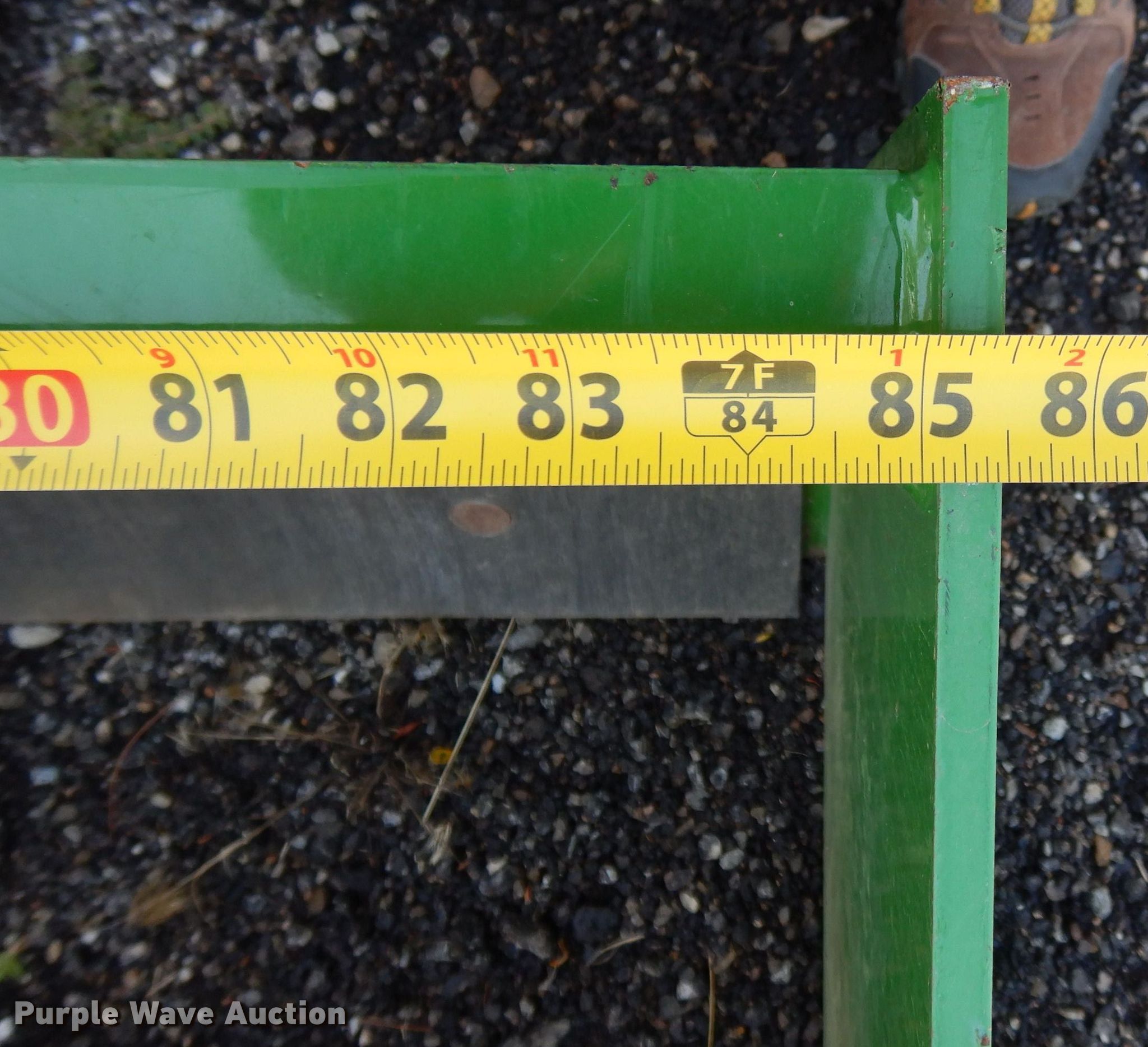 Frontier BB5084 box blade in Topeka, KS | Item JX9130 sold | Purple Wave