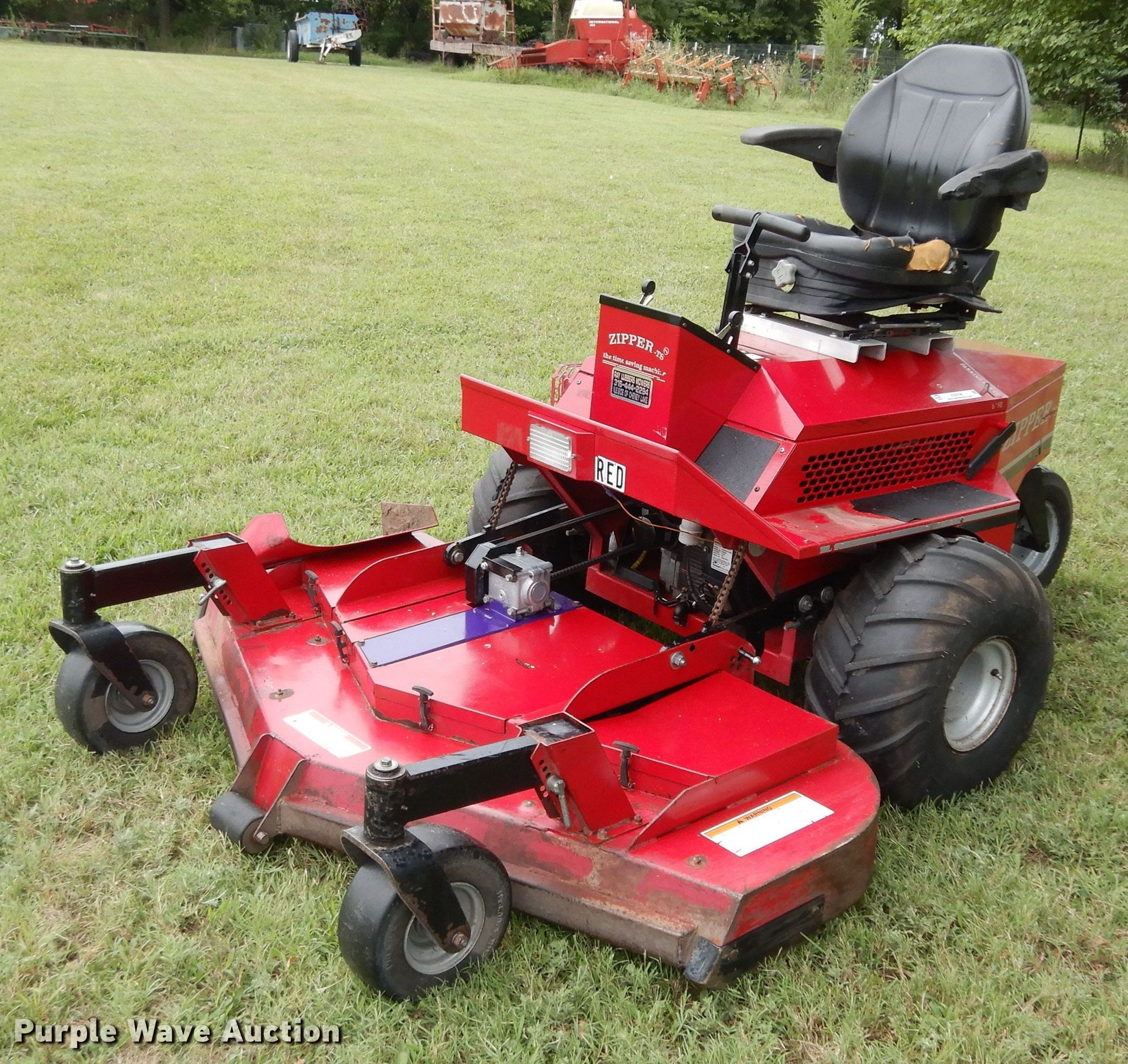 Zipper TS20 ZTR lawn mower in Cedar Point, KS | Item KS9798 sold ...