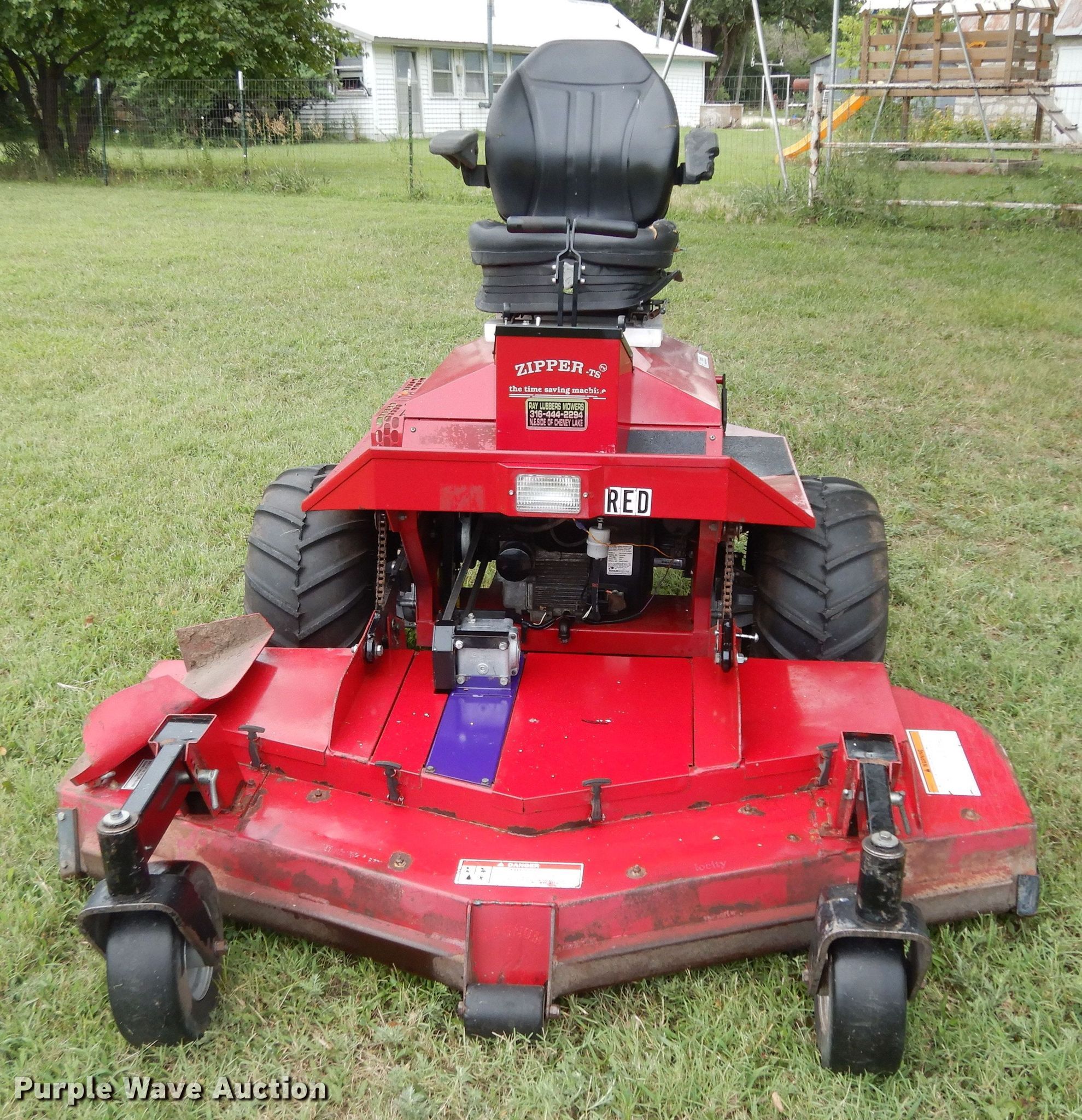 Zipper TS20 ZTR lawn mower in Cedar Point, KS | Item KS9798 sold ...