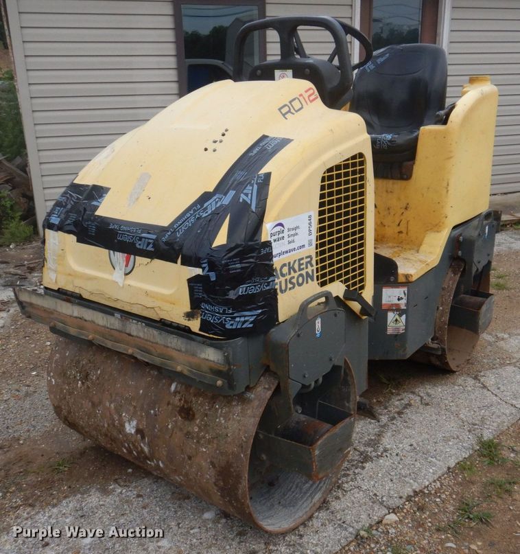 2015 Wacker Neuson RD12 double drum roller in Hannibal, MO | Item ...