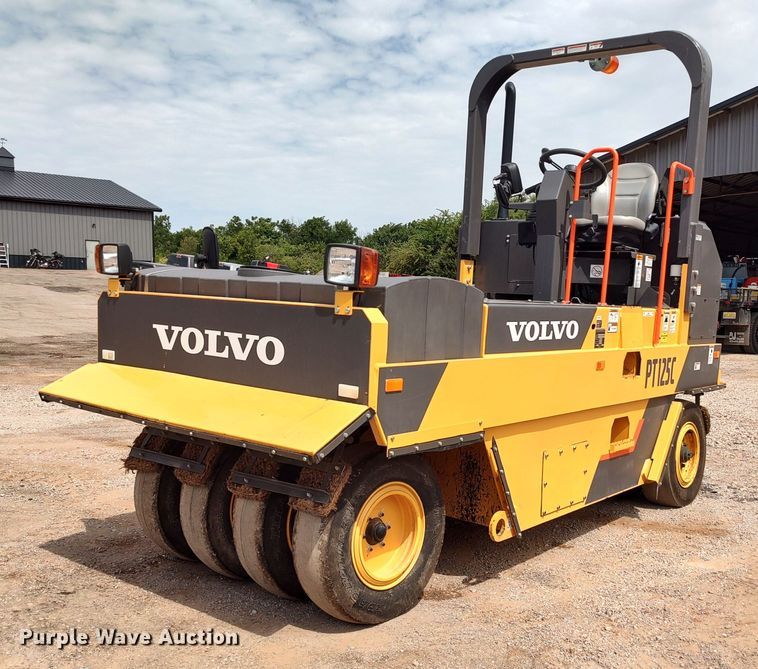 2019 Volvo PT125C pneumatic roller in Goldsby, OK | Item JR9461 sold | Purple Wave