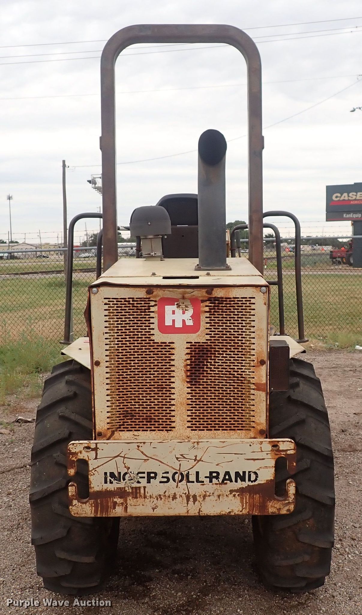 1993 Ingersoll Rand SD-40F single drum vibratory roller in Wichita, KS ...
