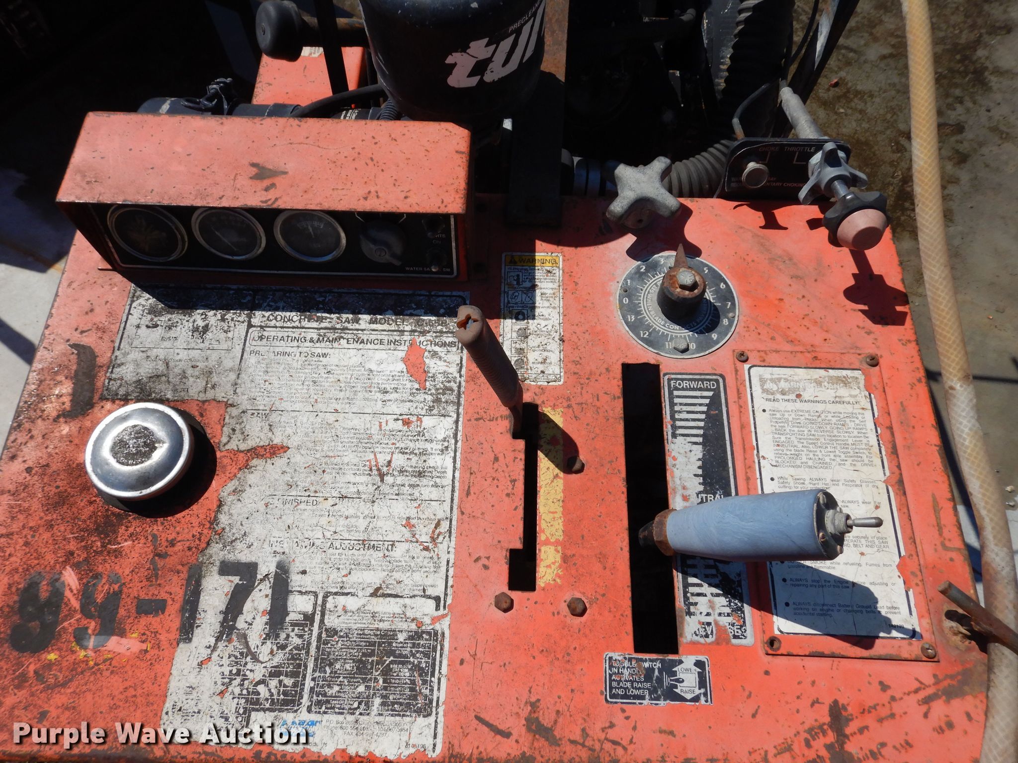 Norton C-65B KET concrete saw in Muskogee, OK | Item EY9818 sold ...