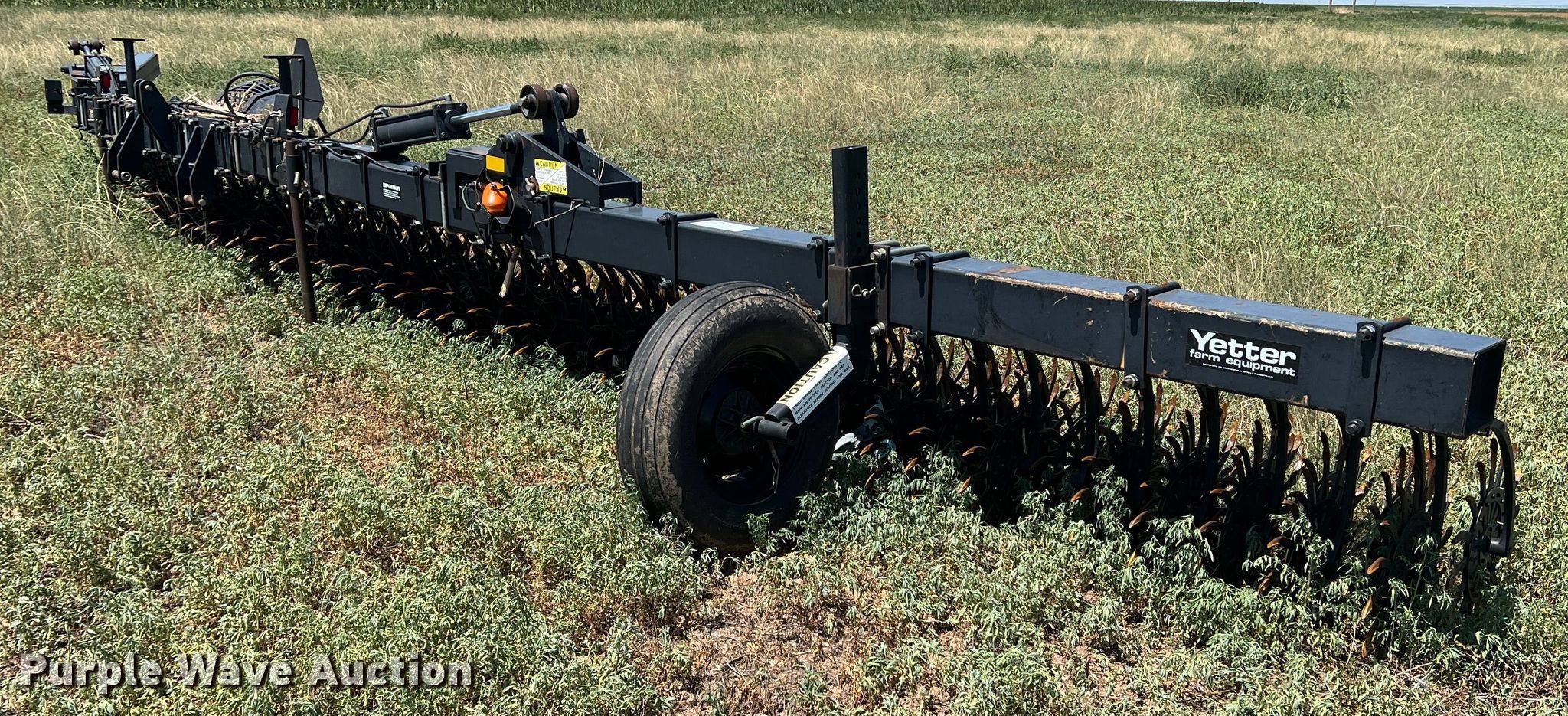 Yetter 3541 rotary hoe in Guymon, OK | Item DS8465 sold | Purple Wave