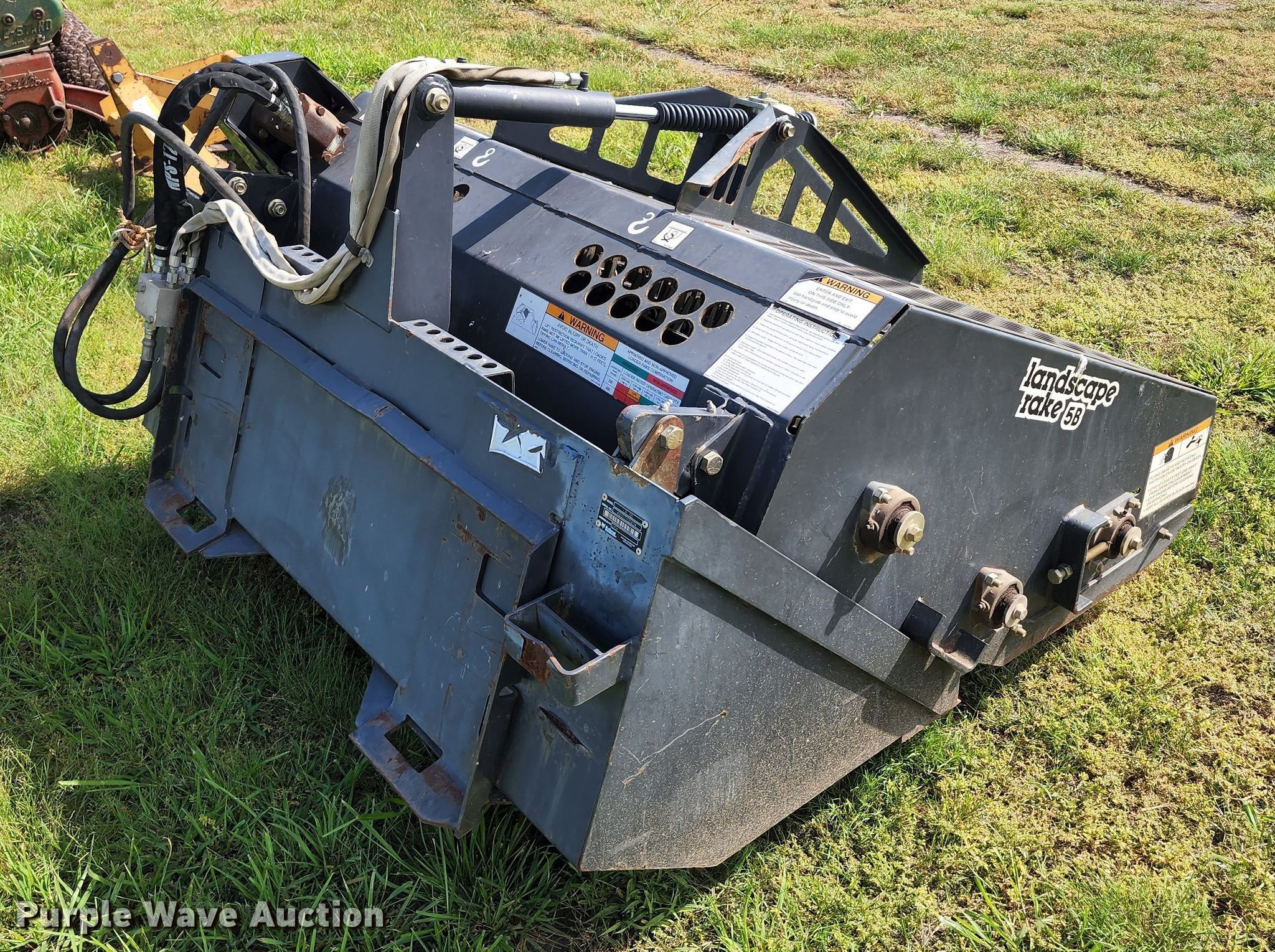 Bobcat LR-5B 60"W skid steer landscape rake in Pleasant Hill, MO | Item ...