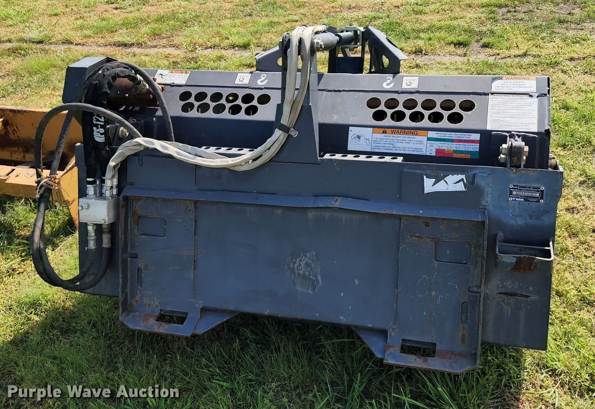 Bobcat LR-5B 60"W skid steer landscape rake in Pleasant Hill, MO | Item ...