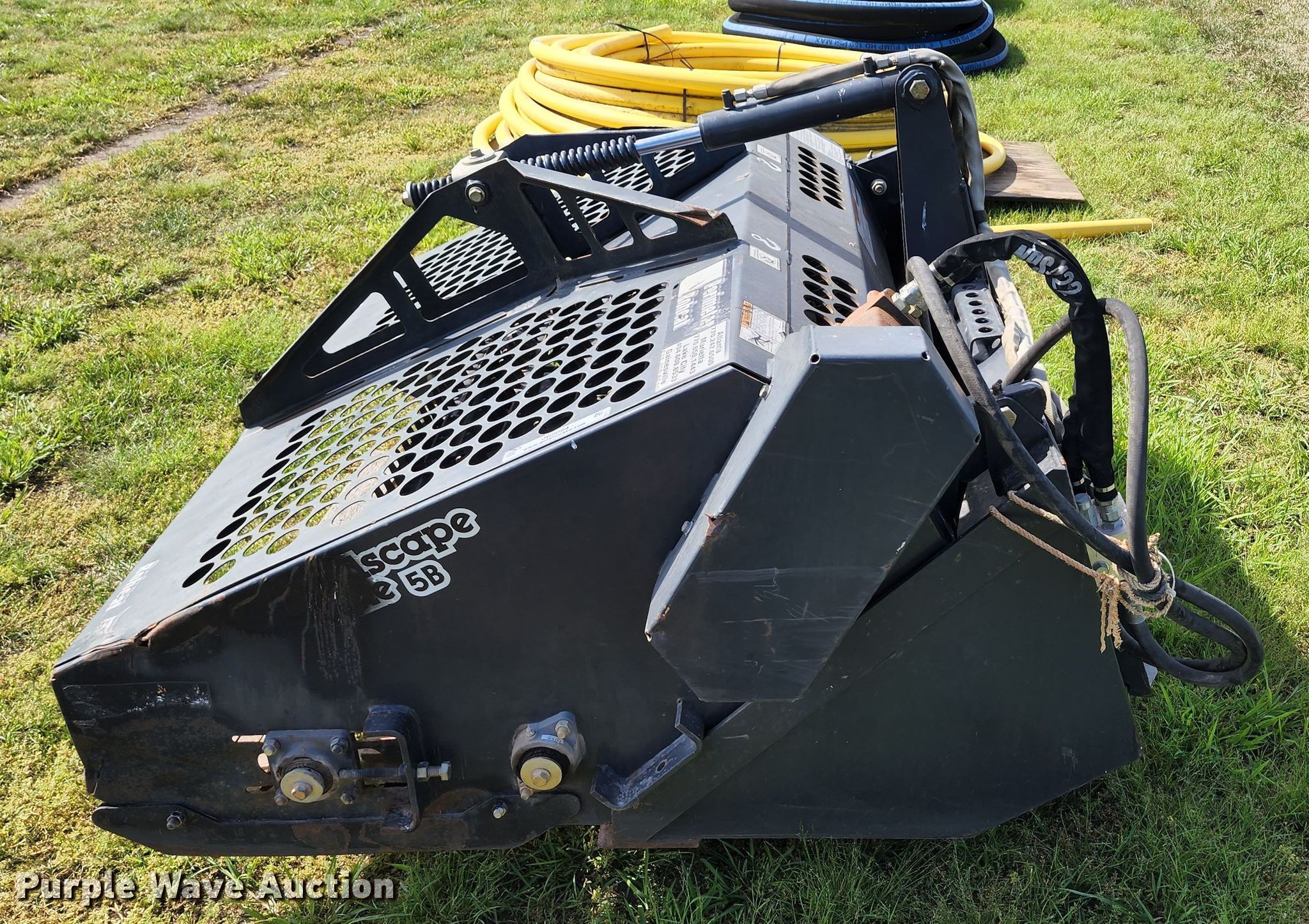 Bobcat LR-5B 60"W skid steer landscape rake in Pleasant Hill, MO | Item ...