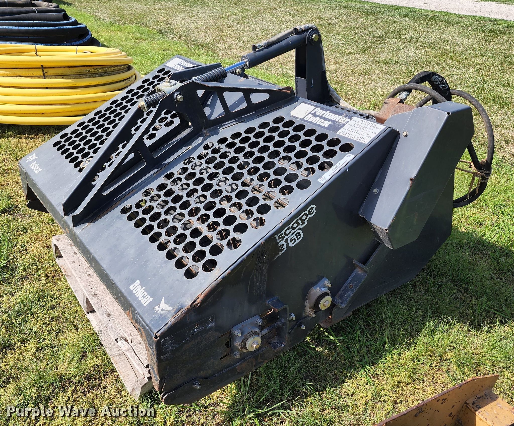 Bobcat LR-5B 60"W skid steer landscape rake in Pleasant Hill, MO | Item ...