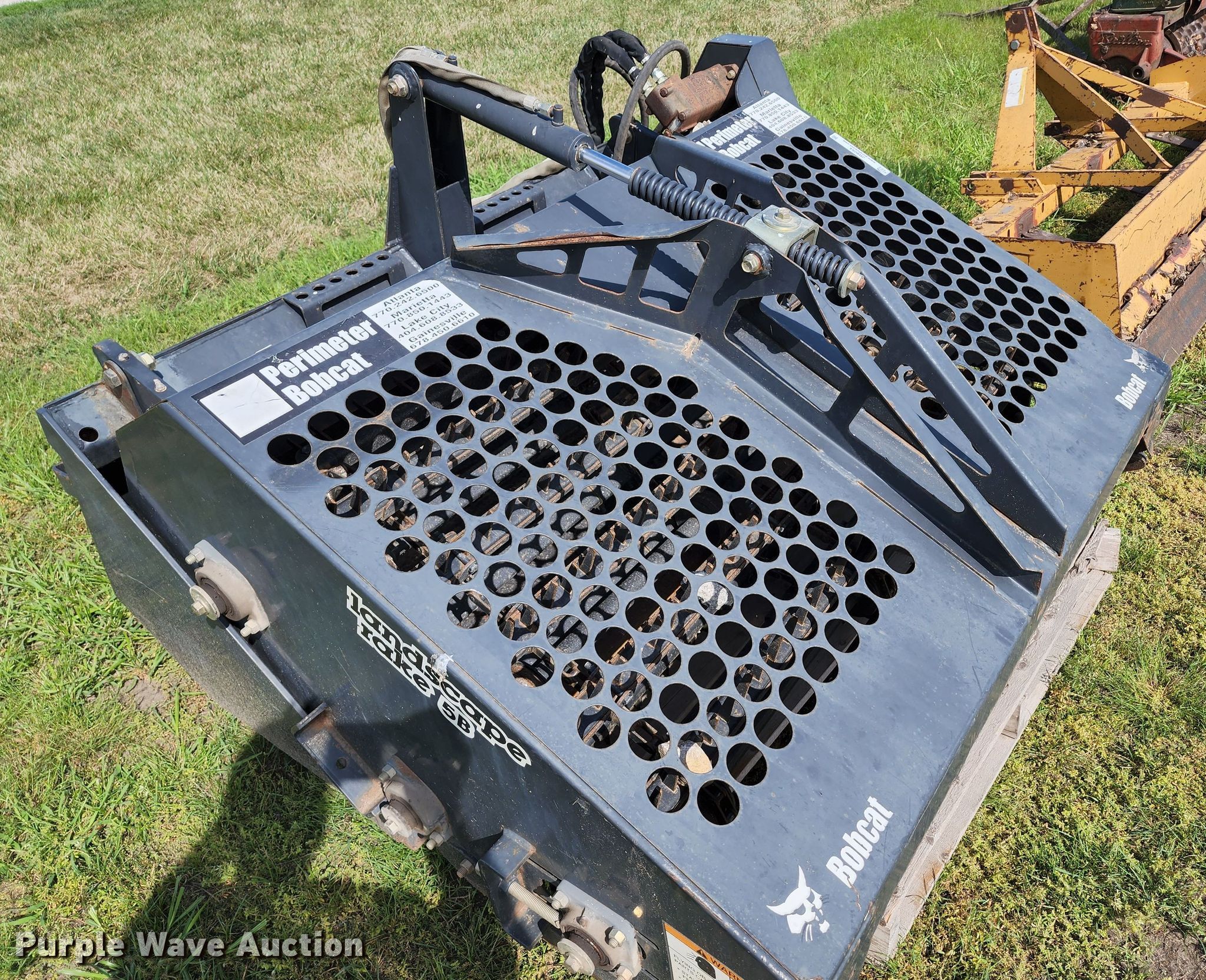 Bobcat LR-5B 60"W skid steer landscape rake in Pleasant Hill, MO | Item ...