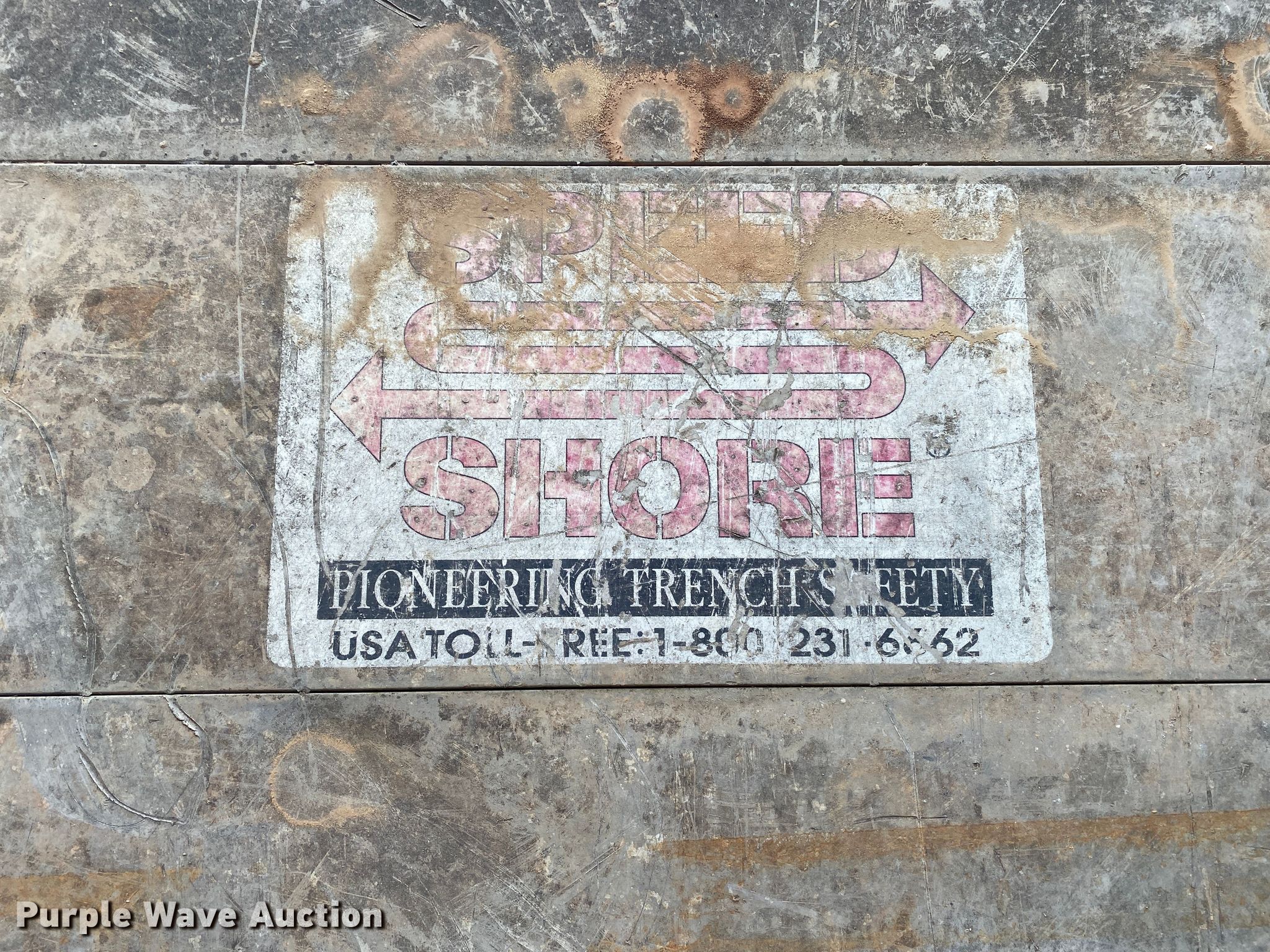 Speed Shore trench box in Tulsa, OK | Item DK6386 sold | Purple Wave