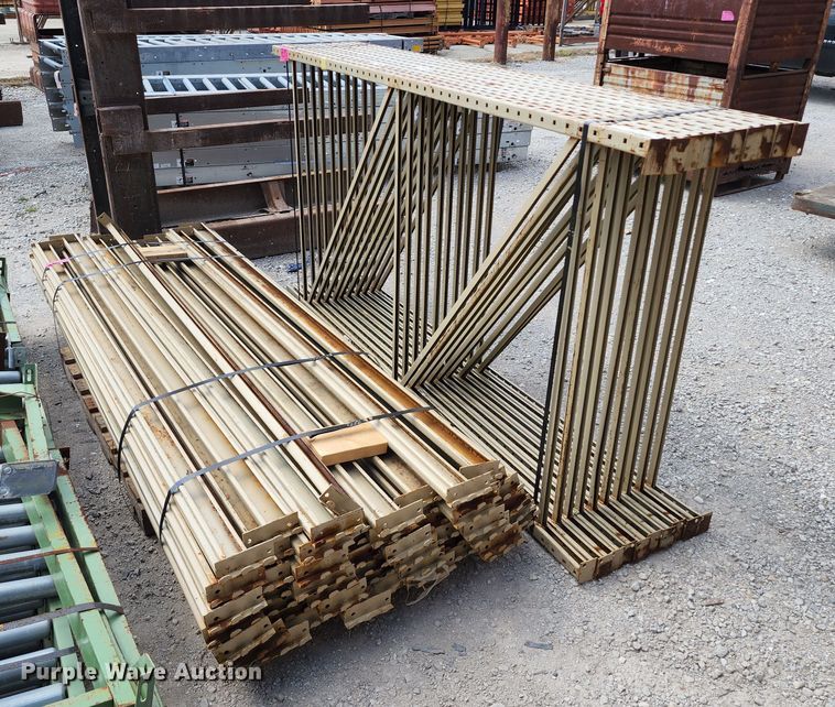 Pallet racking in Kansas City, MO | Item KH9403 sold | Purple Wave