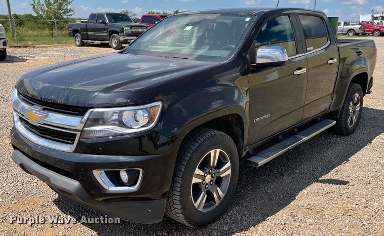 2015 Chevrolet Colorado LT Crew Cab pickup truck in Cushing, OK | Item ...