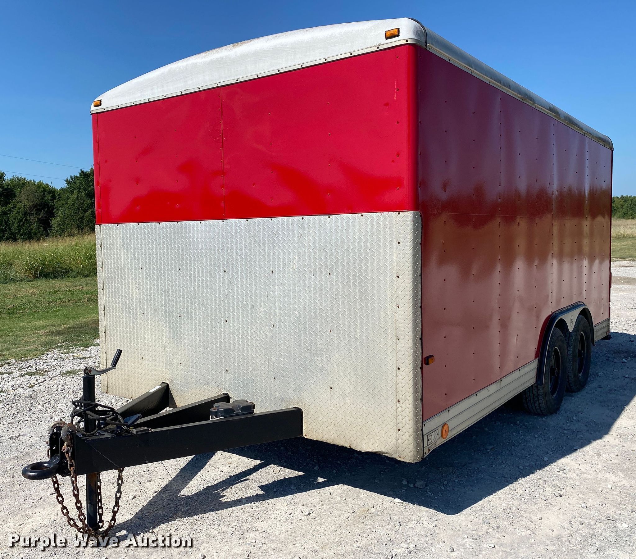 2004 Wells Cargo enclosed cargo trailer in Collinsville, OK | Item ...