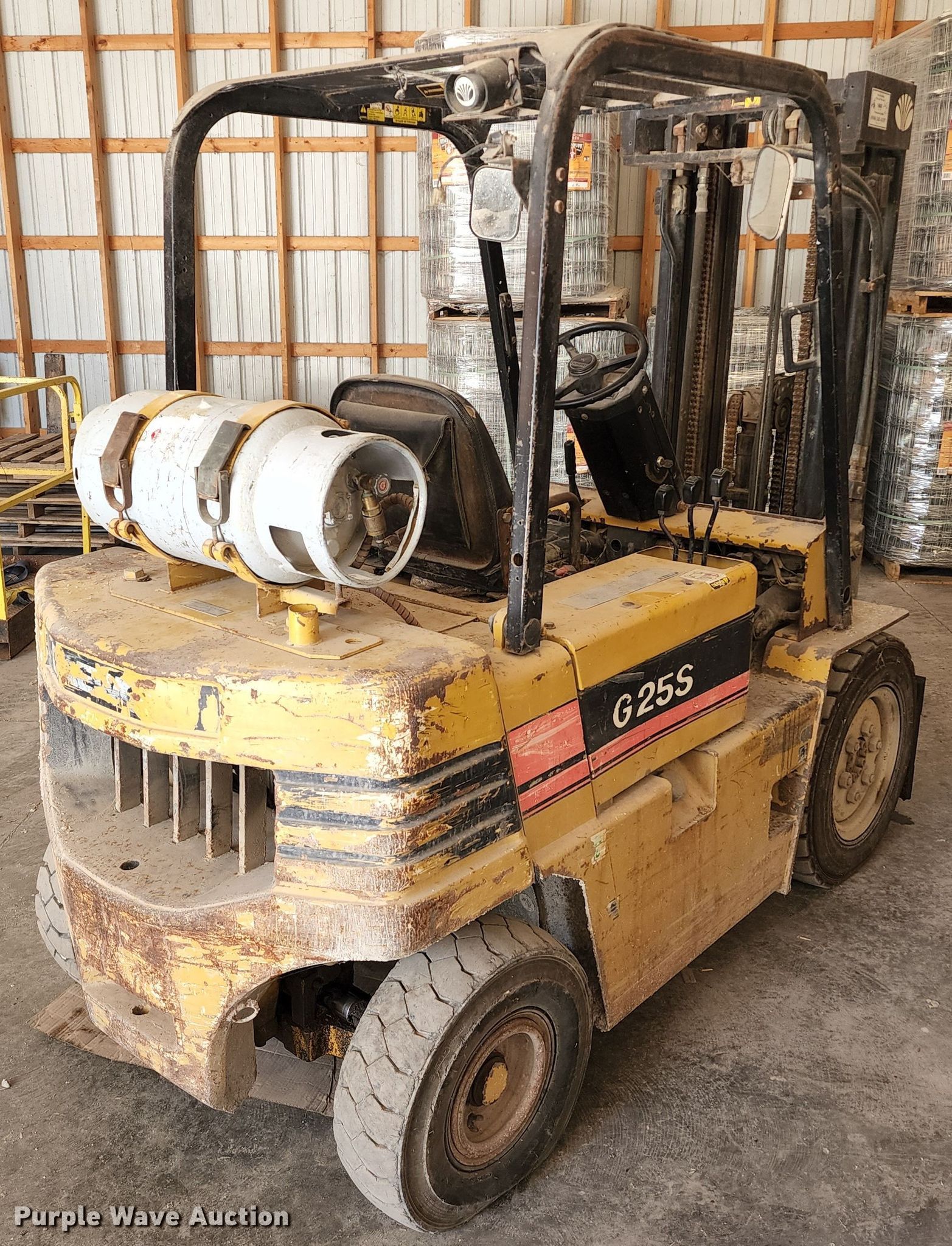 Daewoo G25S forklift in Higginsville, MO | Item KH9324 sold | Purple Wave