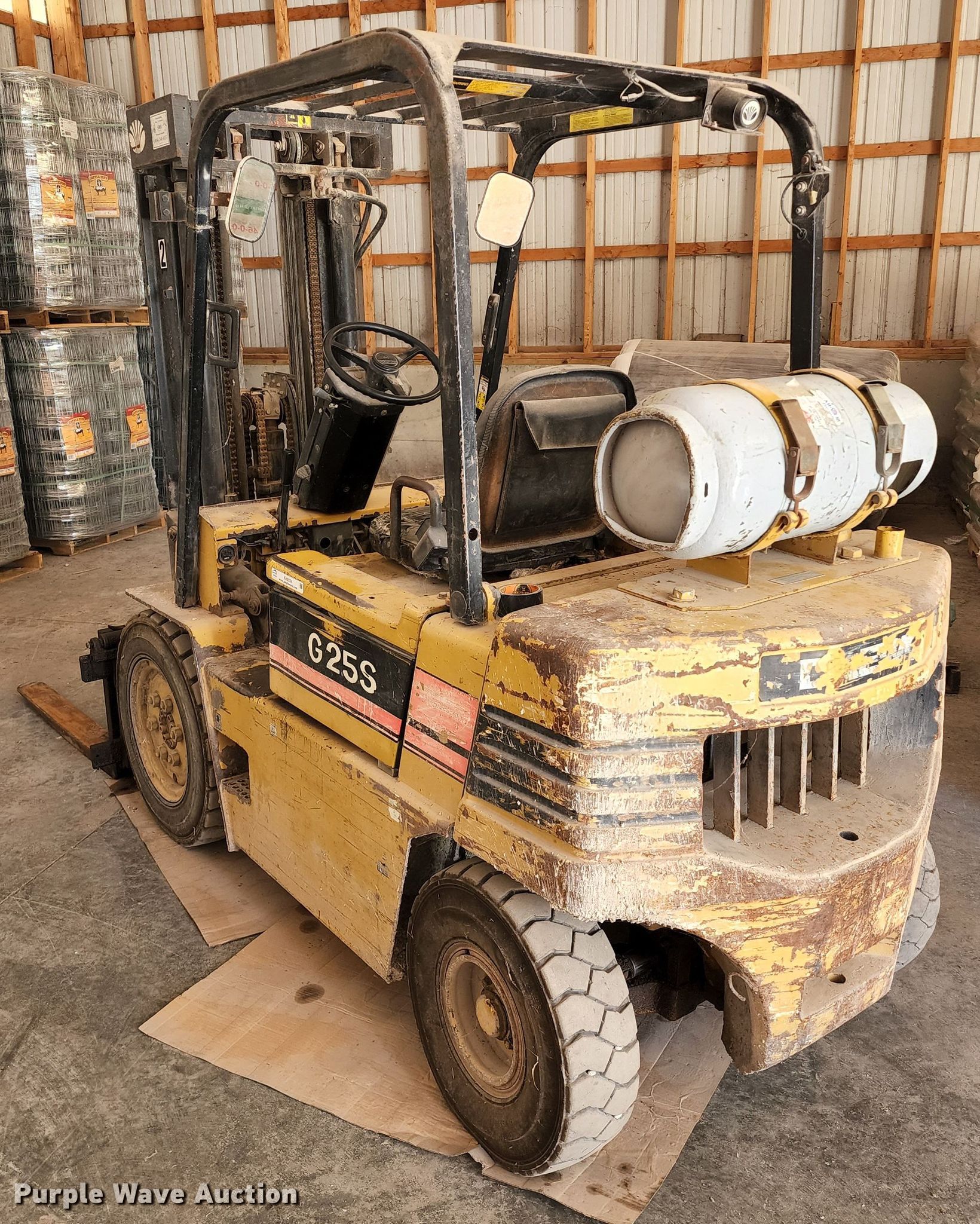 Daewoo G25S forklift in Higginsville, MO | Item KH9324 sold | Purple Wave