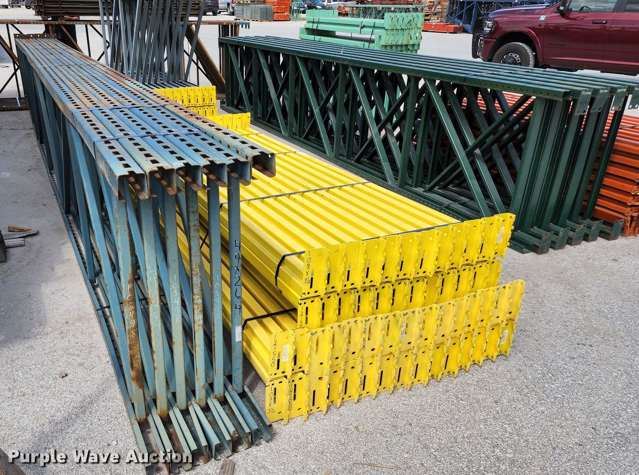 Keystone pallet racking in Kansas City, MO | Item KH9393 sold | Purple Wave