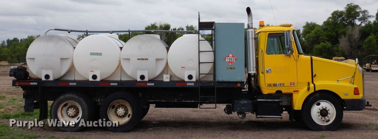 1992 WhiteGMC WCA flatbed truck with water tanks in Pueblo, CO | Item ...