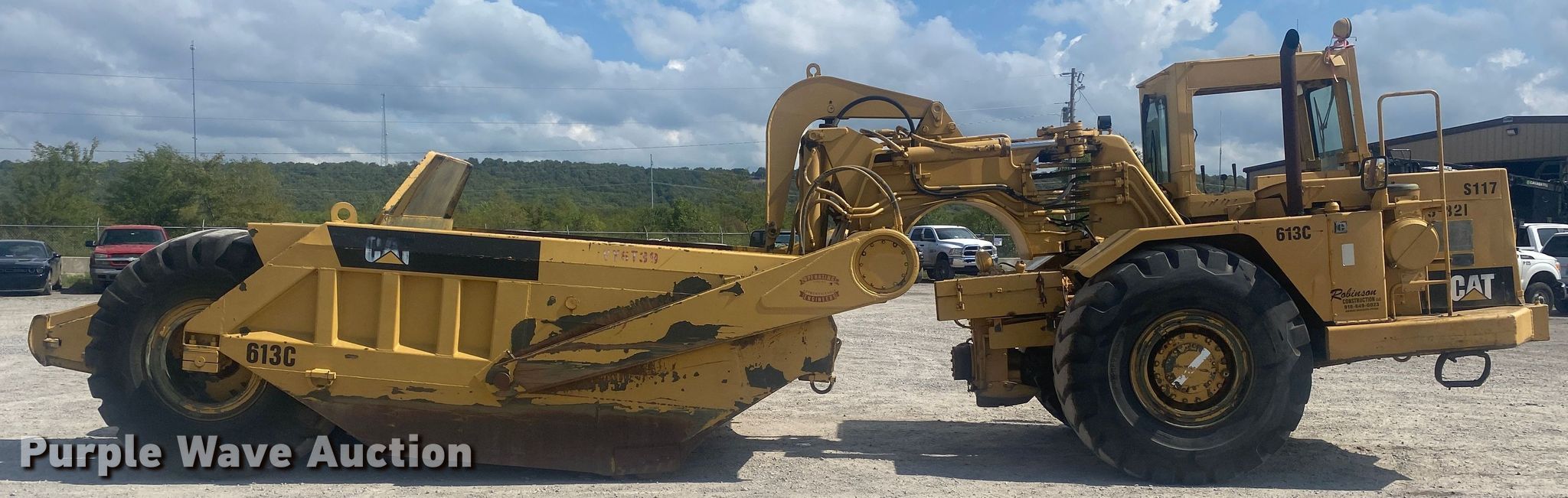 1989 Caterpillar 613C elevating scraper in Wilburton , OK | Item DM4197 ...