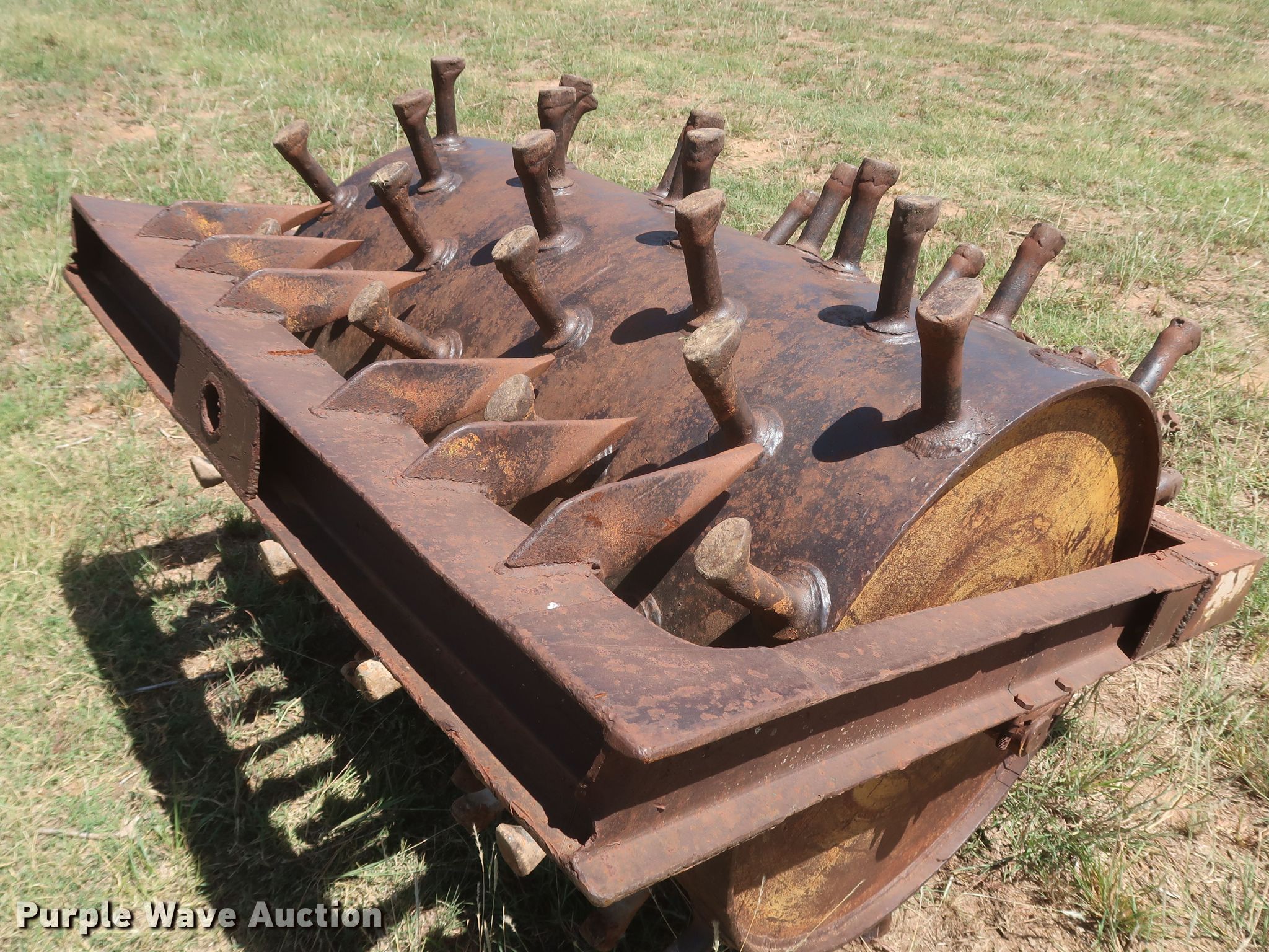 Sheepsfoot roller in Yukon, OK | Item LP9025 sold | Purple Wave