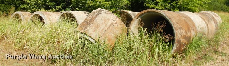 Approximately (27) concrete culverts in Arkansas City, KS | Item KI9230 ...