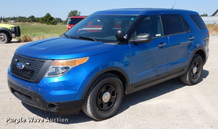 2014 Ford Explorer Police Interceptor SUV in Hays, KS | Item LB9886 ...