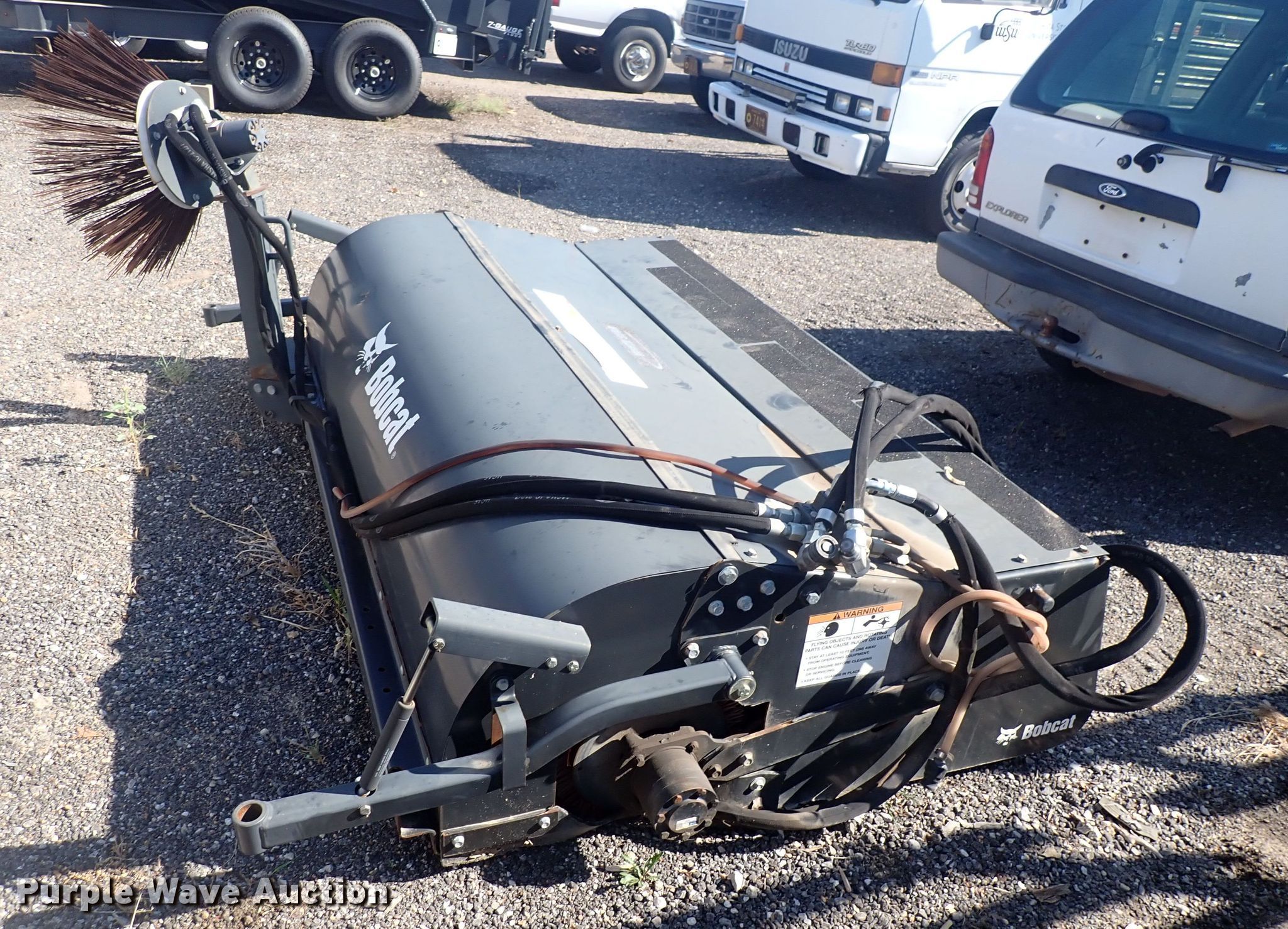 2018 Bobcat 84 Sweeper skid steer sweeper in Wichita, KS | Item DF8373 ...