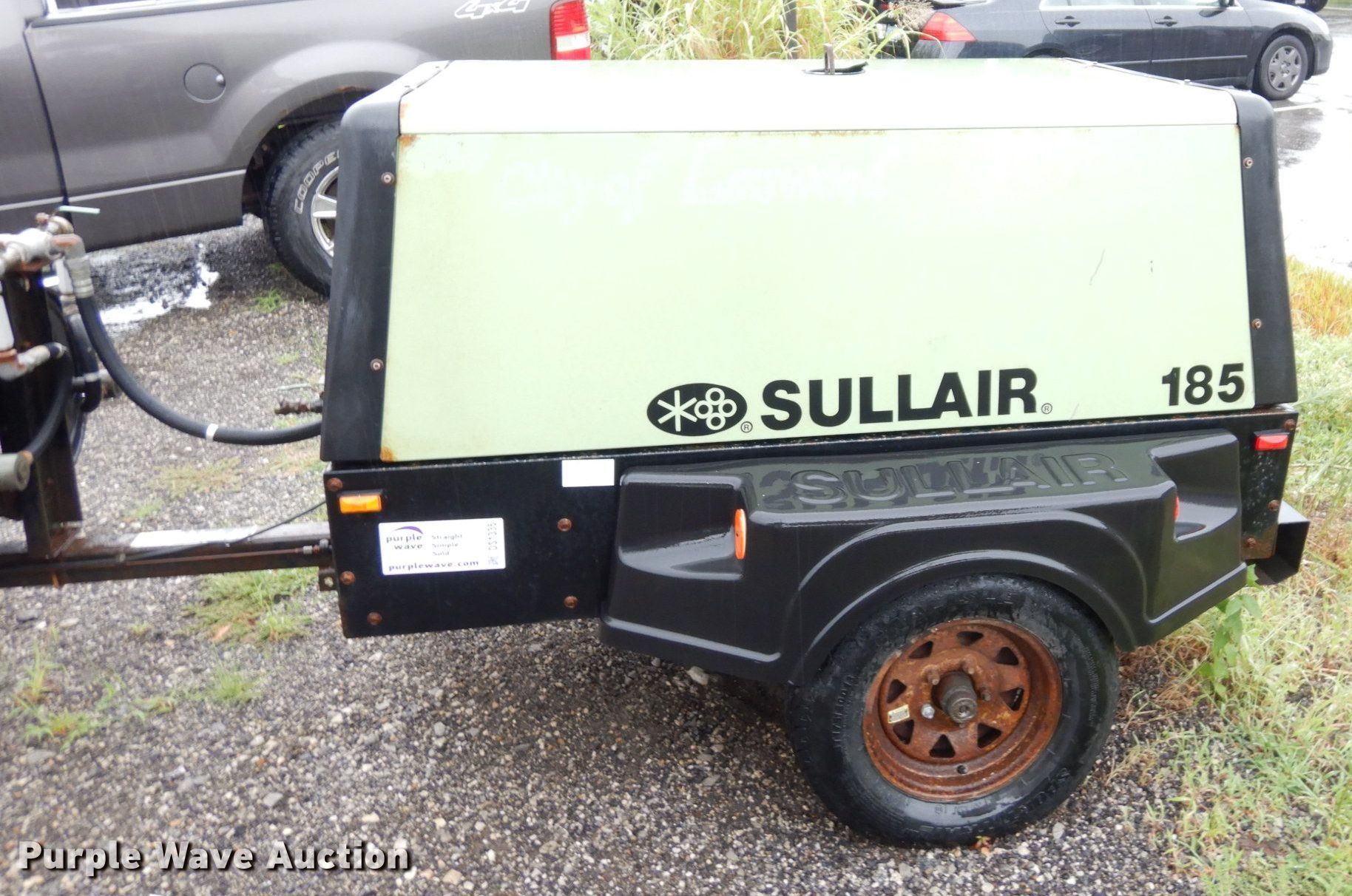 Sullair 185PERk air compressor in Leawood, KS | Item DS1335 sold ...