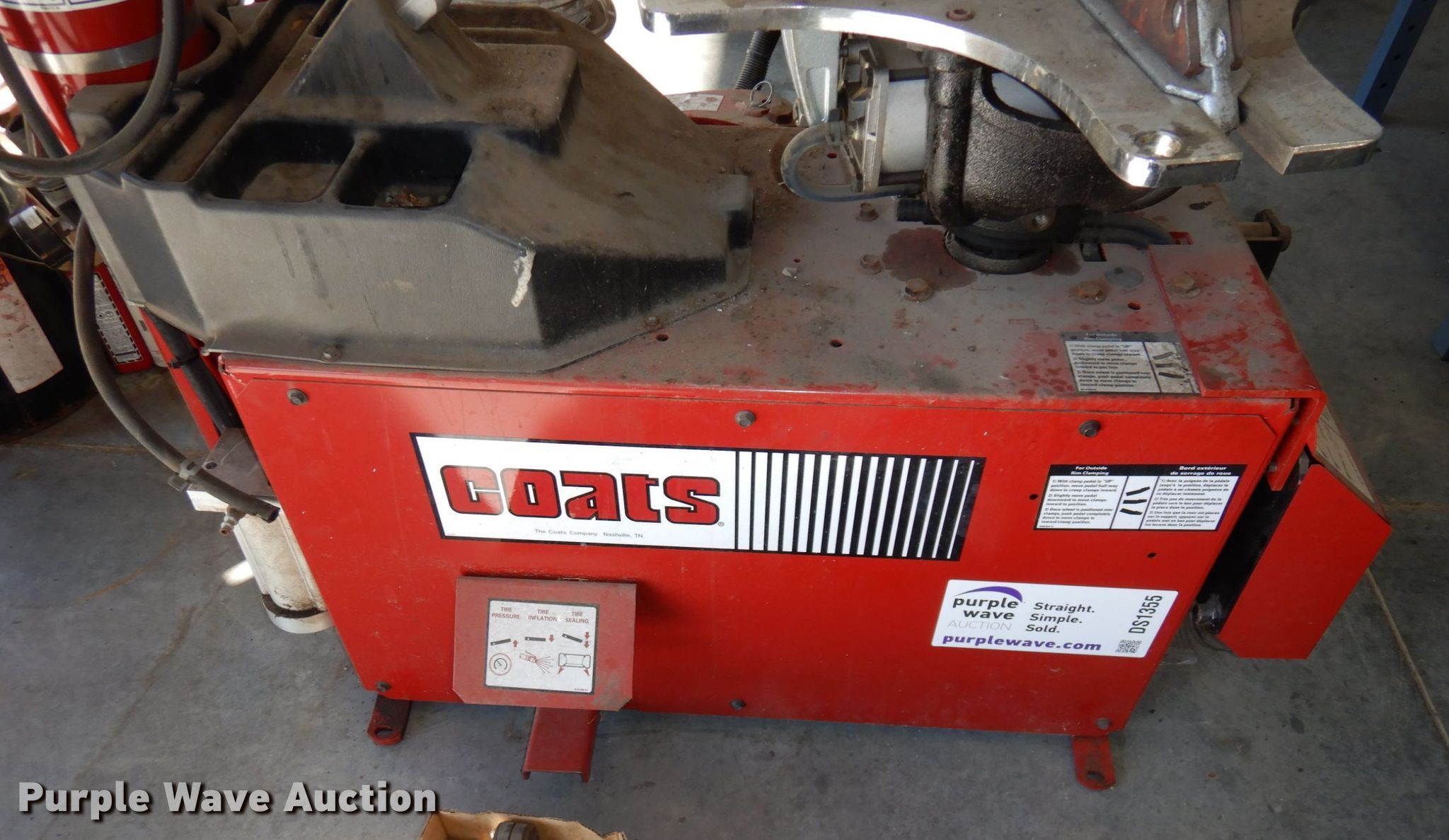Coats 90X AHL tire machine in Prairie Village, KS | Item DS1355 sold ...